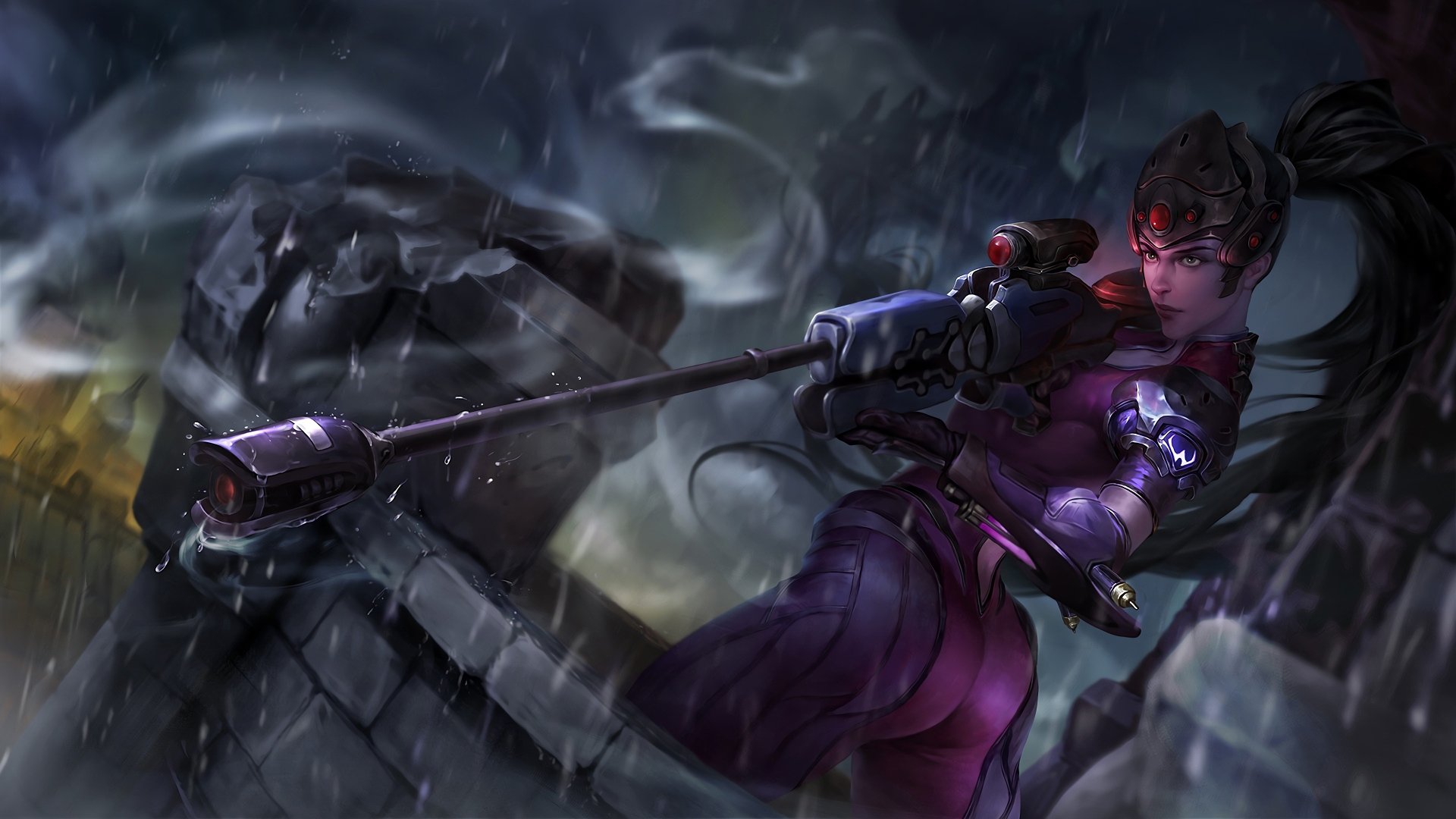 Widowmaker Sniper Elite – Stunning 4K Overwatch Wallpaper by Mason Lee