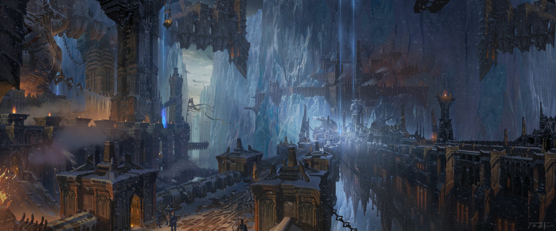 LoL HD Wallpaper: Frostbound Citadel