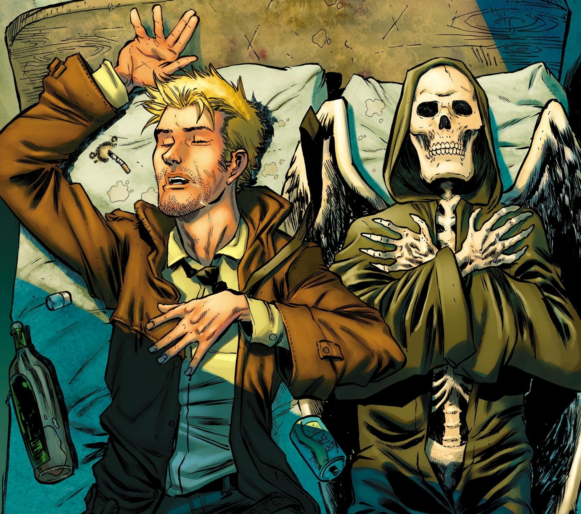 Download John Constantine Comic Hellblazer HD Wallpaper