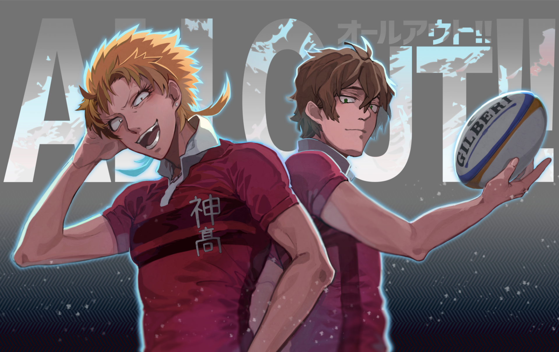 Download Anime All Out!! HD Wallpaper