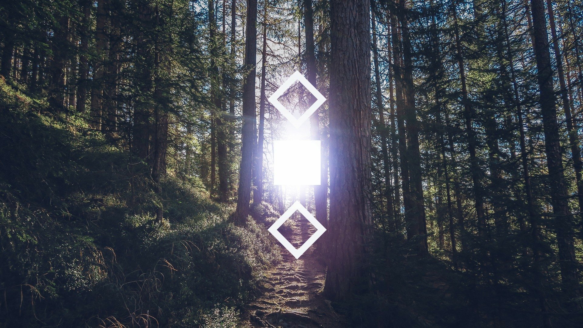 Polyscape HD Wallpaper