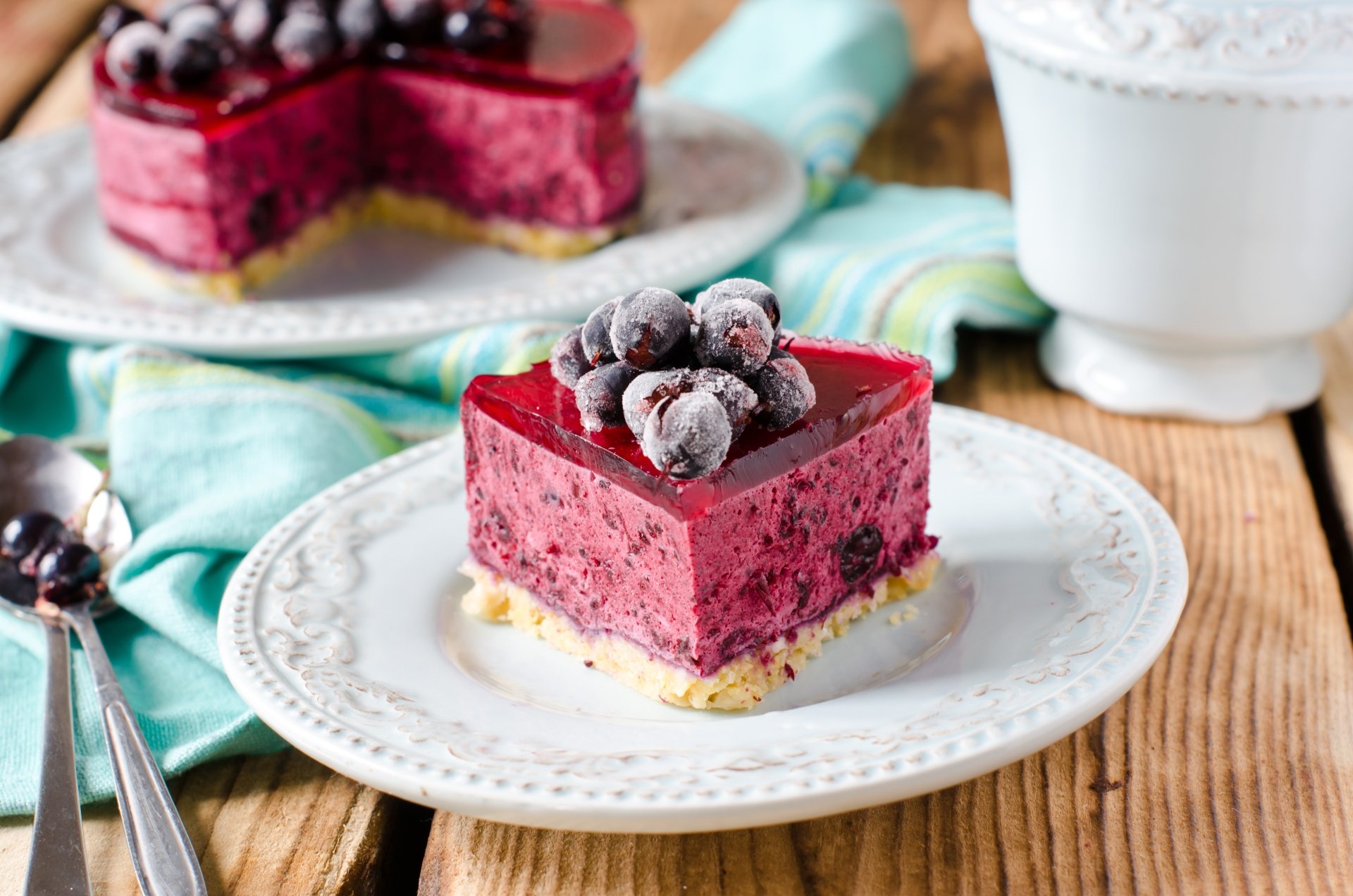 Blueberry Bliss Dessert Cake — 4K Ultra HD Pastry Delight | 7000x4636 ...