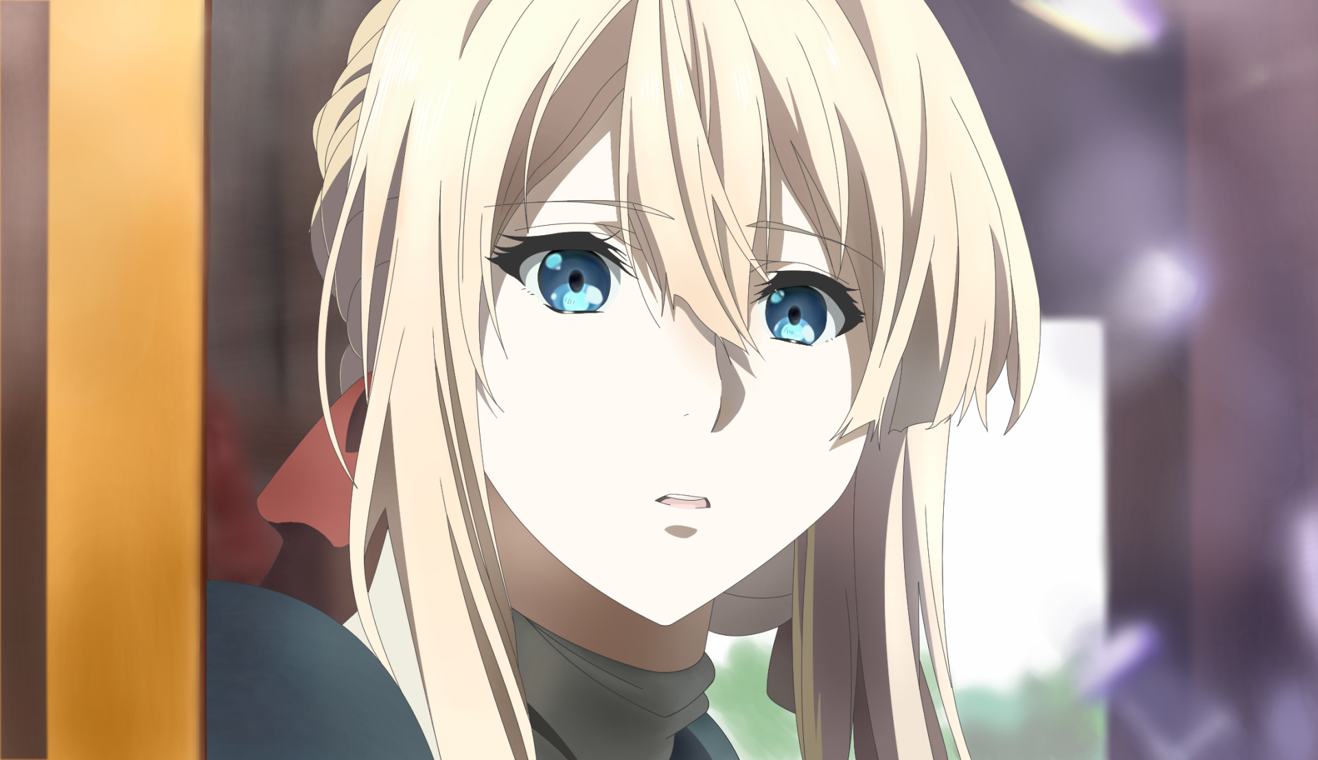 Violet Evergarden Anime HD Wallpaper – Stunning Character Portrait by Yuuri