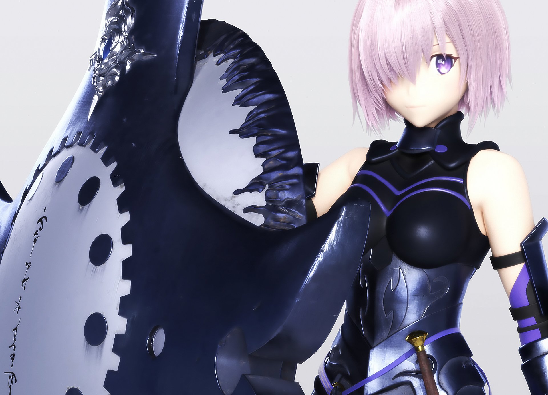 Mashu Kyrielight — Shielder HD Wallpaper (Fate/Grand Order) by Naoto ...