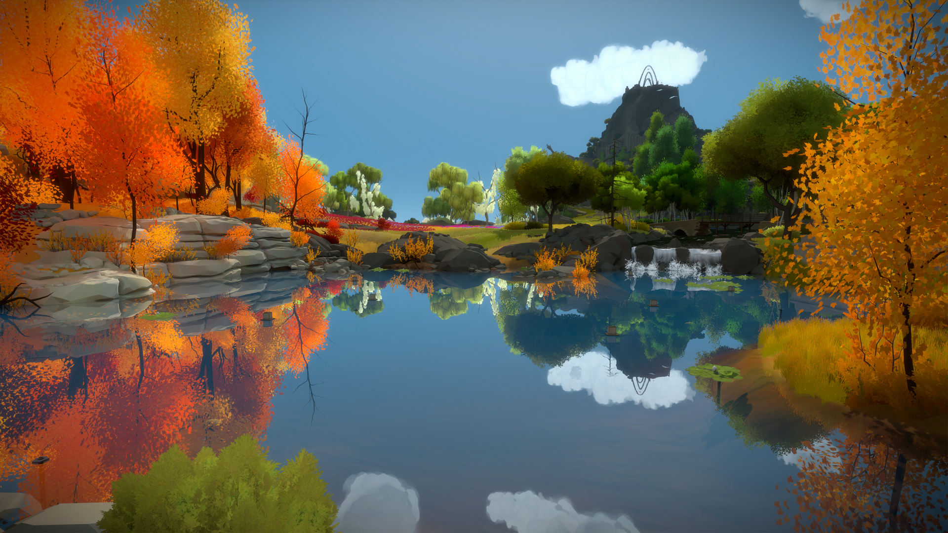 Download Reflection Video Game The Witness HD Wallpaper