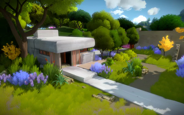 Download Statue Video Game The Witness HD Wallpaper