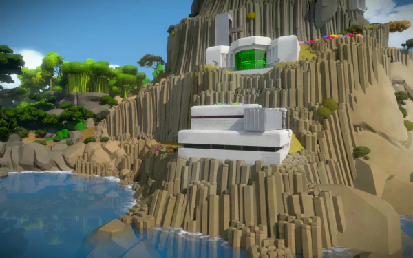 Download Statue Video Game The Witness HD Wallpaper