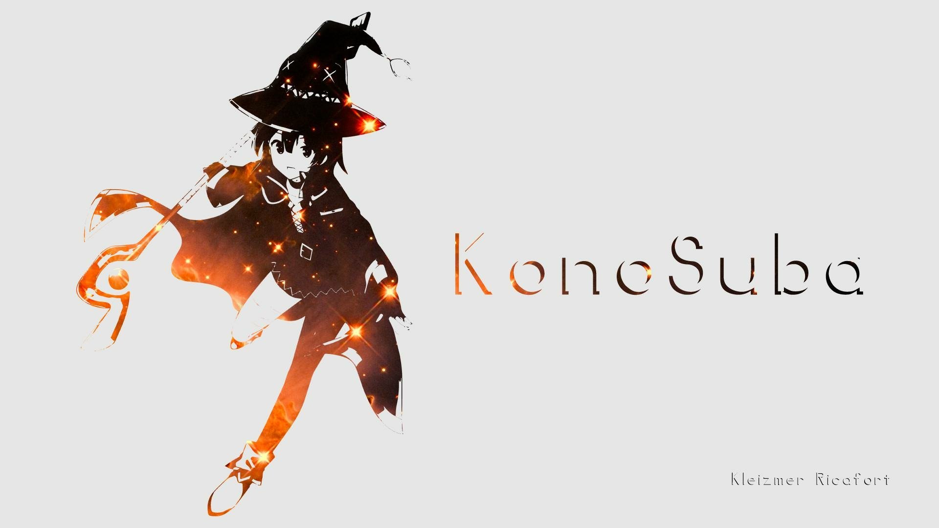 Megumin’s Fiery Magic – KonoSuba HD Anime Wallpaper | 1920x1080 ...