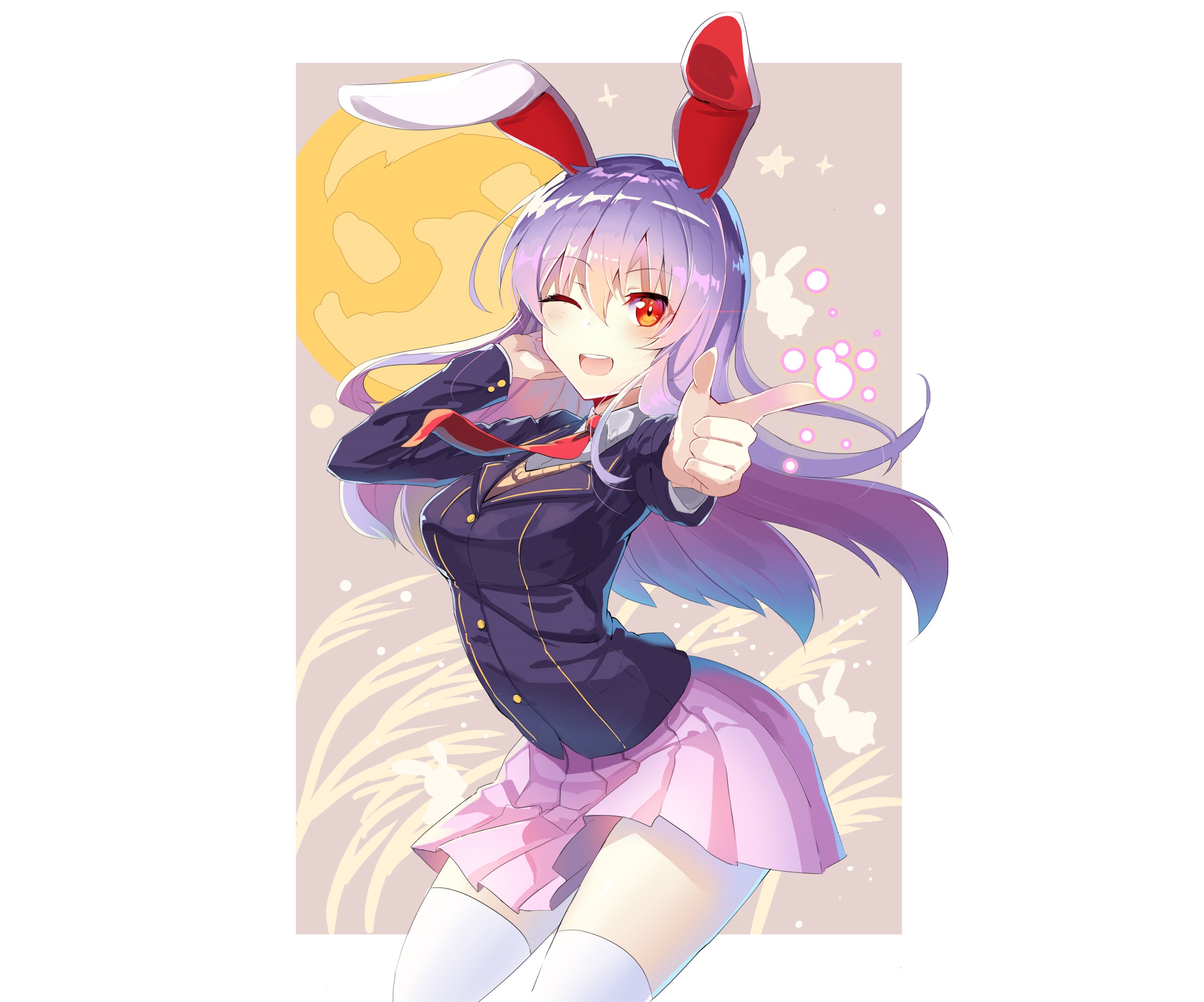 Download Reisen Udongein Inaba Anime Touhou HD Wallpaper by ファルケン