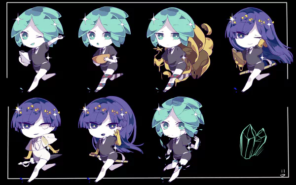 Lapis Lazuli (Land Of The Lustrous) 4k Wallpapers