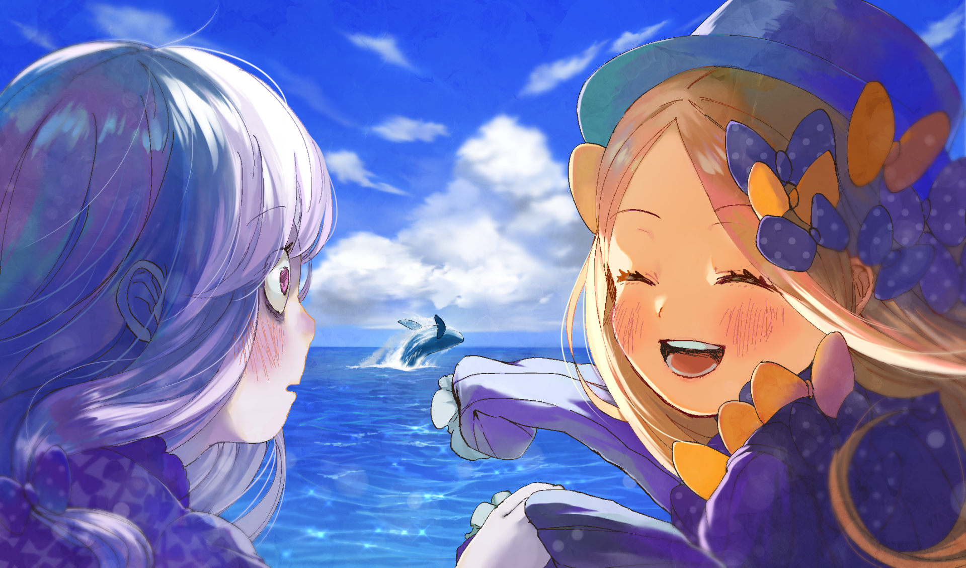 Seaside Laughter — Lavinia Whateley & Abigail Williams (Fate/Grand ...