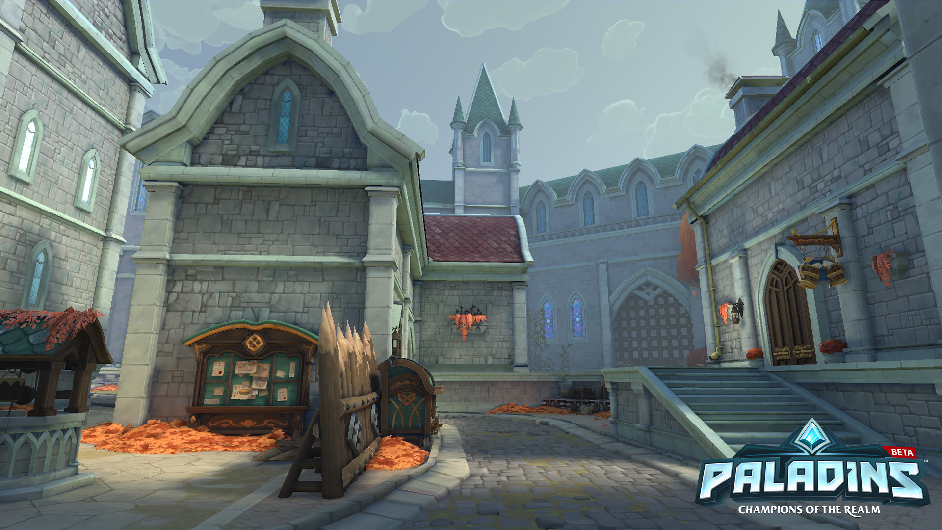 Paladins - Trade District Map
