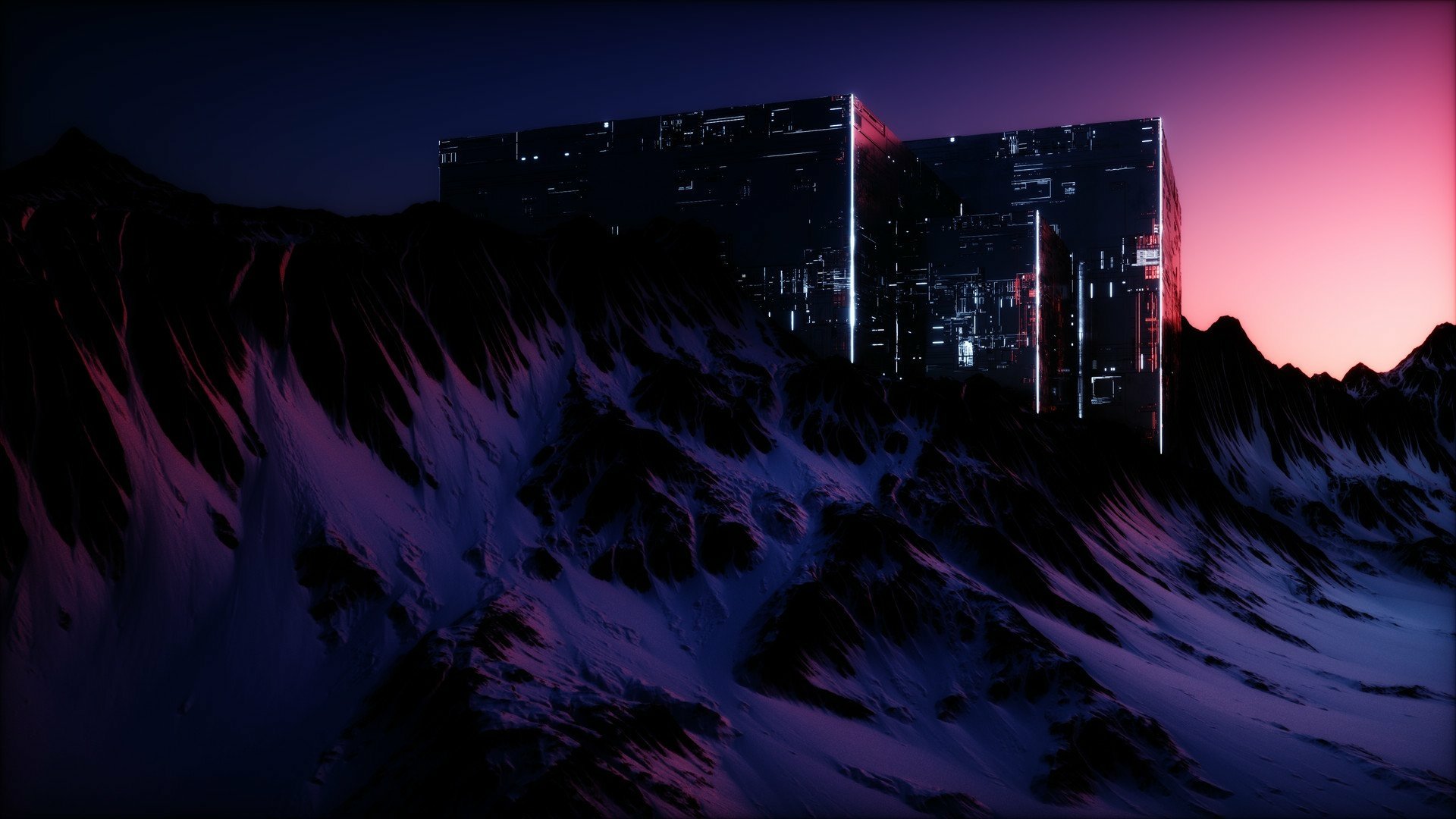 Download Sci Fi Building HD Wallpaper by Ace Valhalla