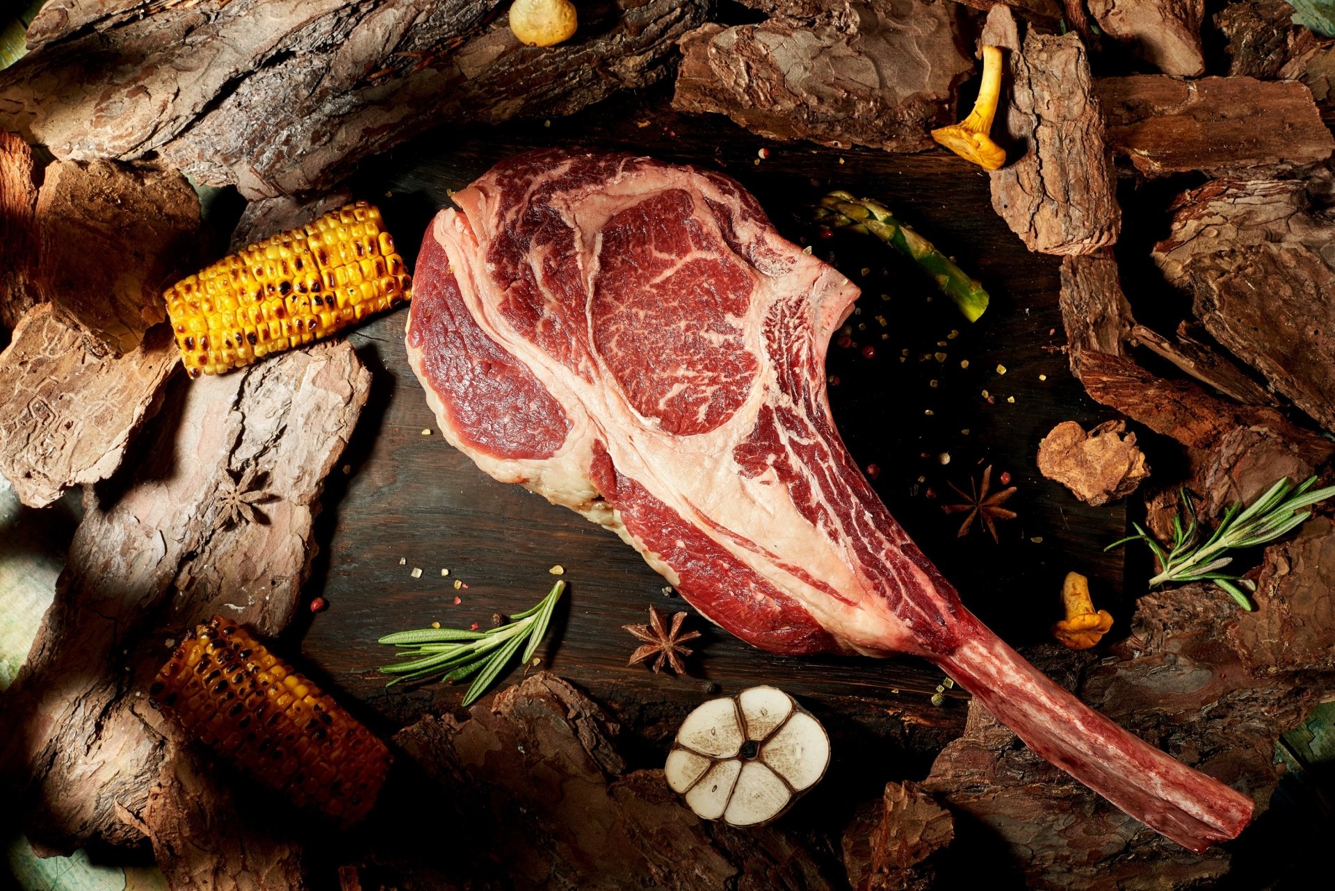 Download Still Life Food Meat HD Wallpaper