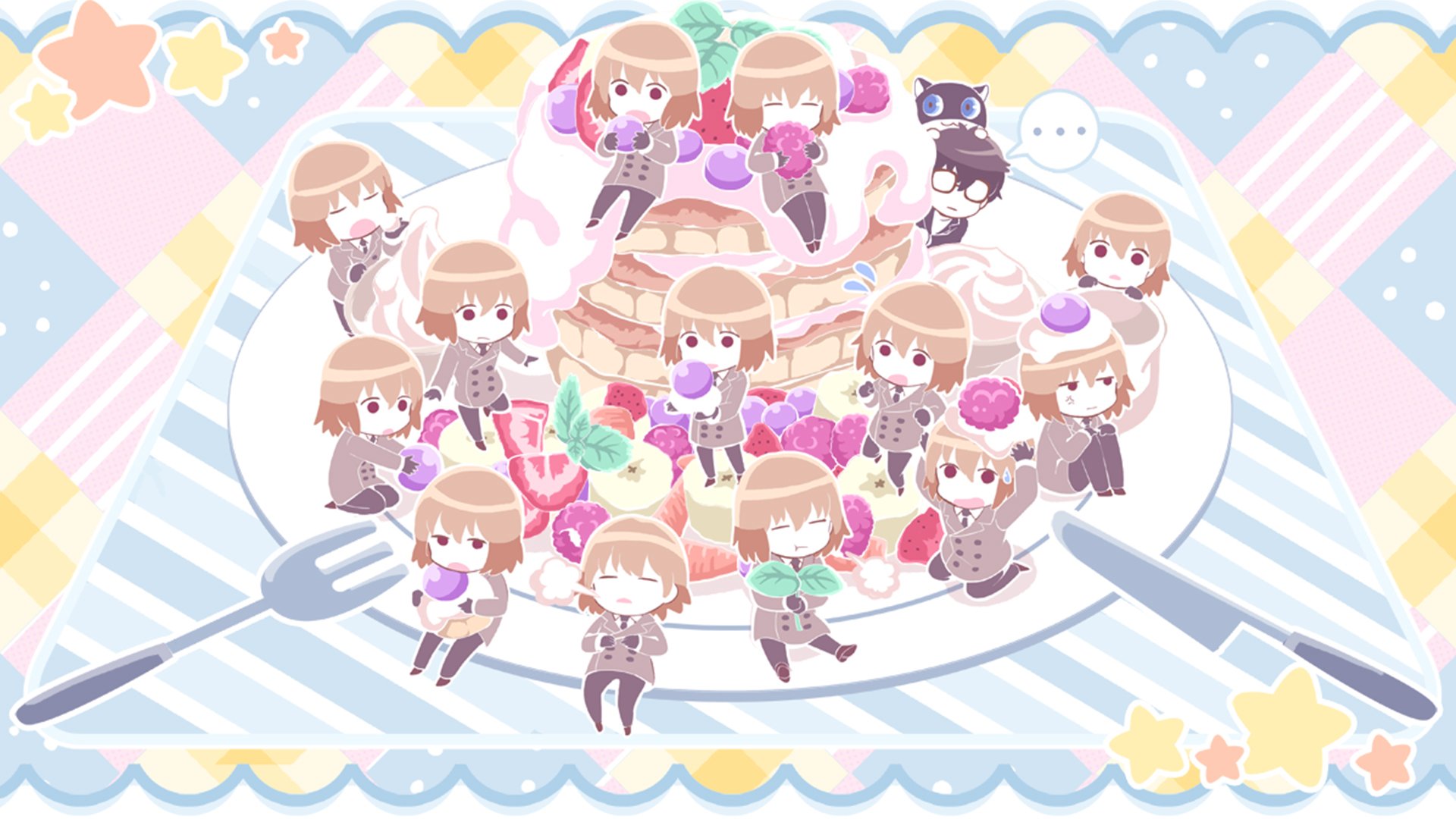 Akechi Parfait Parade — Persona 5 HD Wallpaper