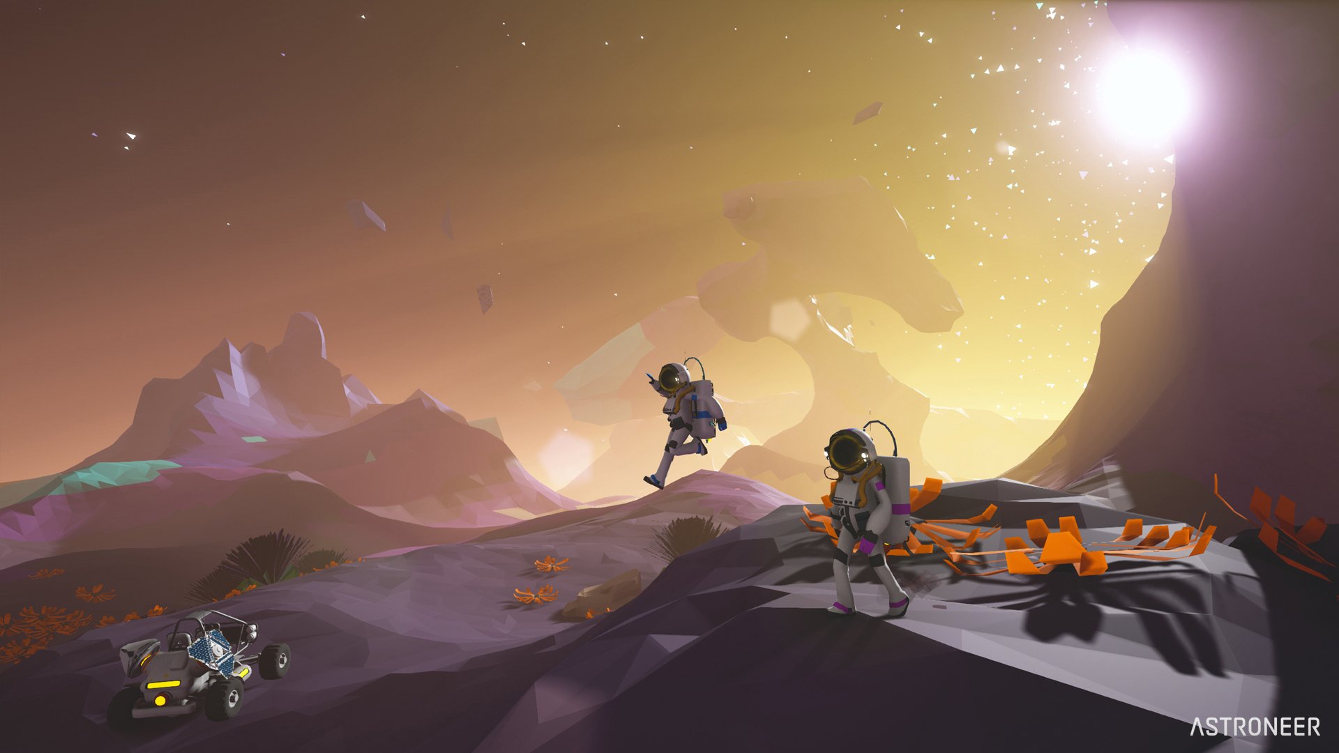 Astroneer Adventure HD Desktop Wallpaper