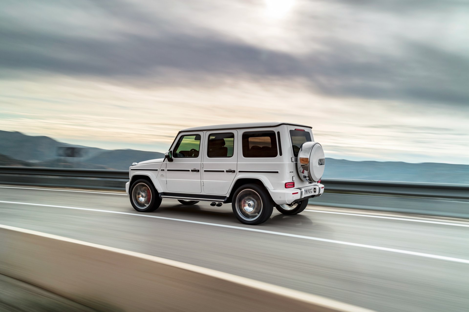 Download White Car SUV Car Mercedes-Benz Mercedes-Benz G-Class Vehicle ...