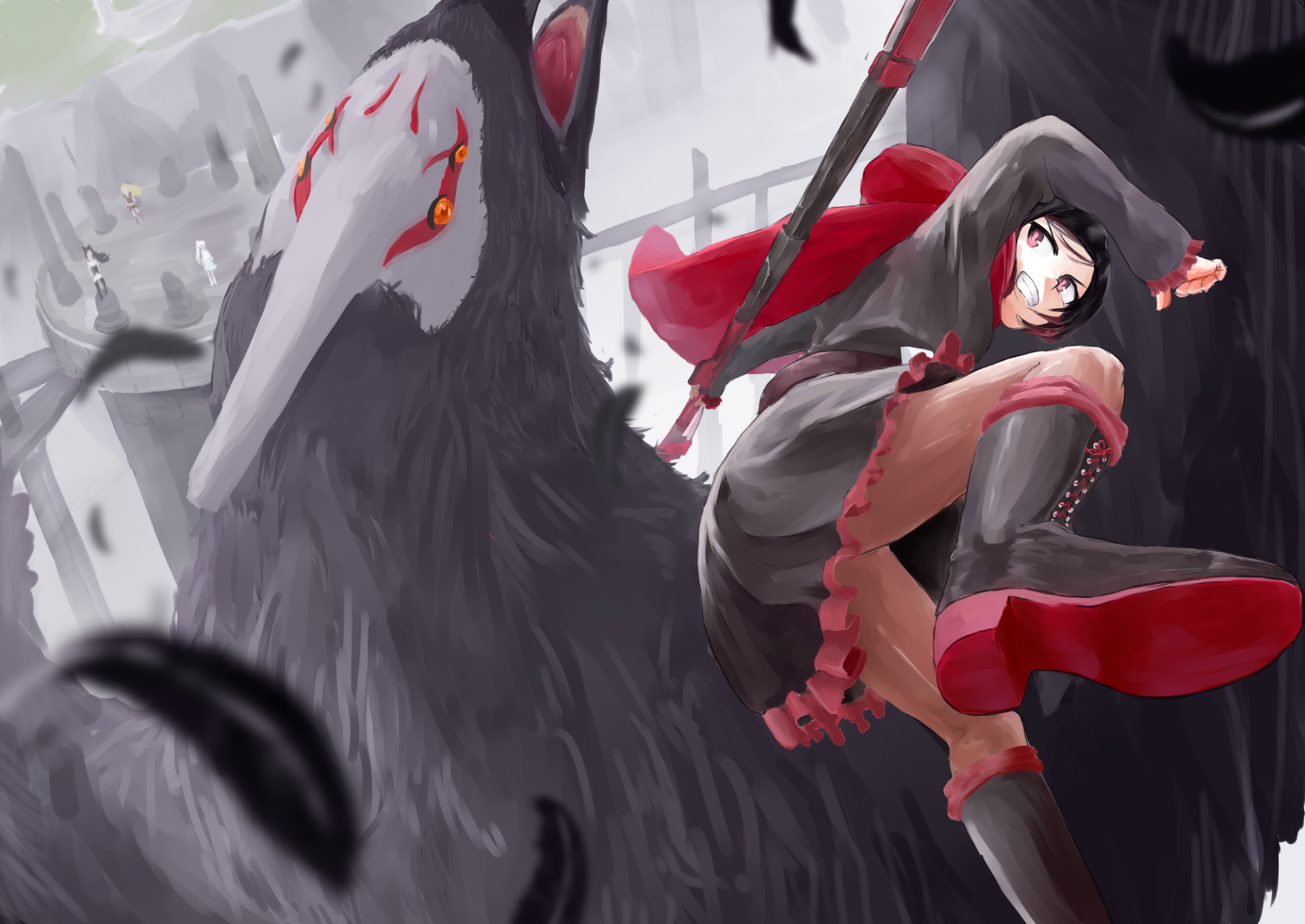 Download Ruby Rose (RWBY) Anime RWBY HD Wallpaper by 321