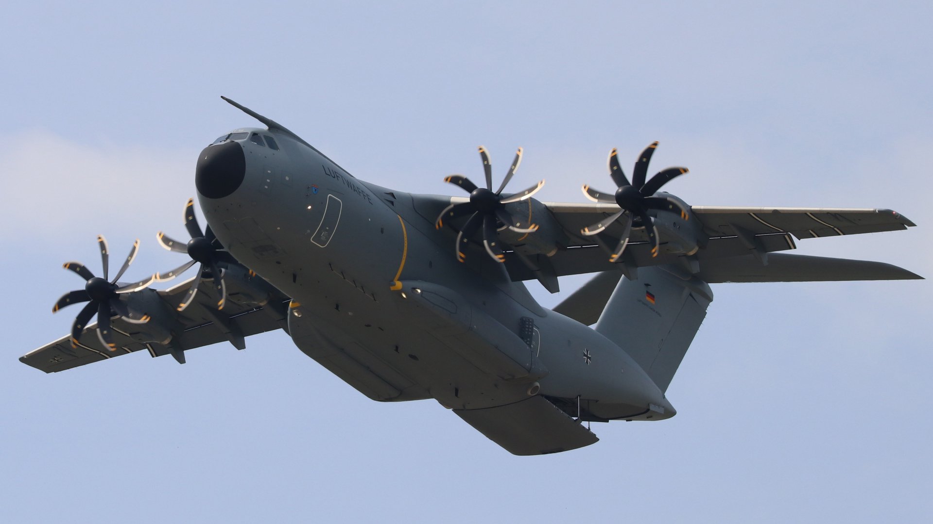 Download Aircraft Military Airbus A400M 4k Ultra HD Wallpaper