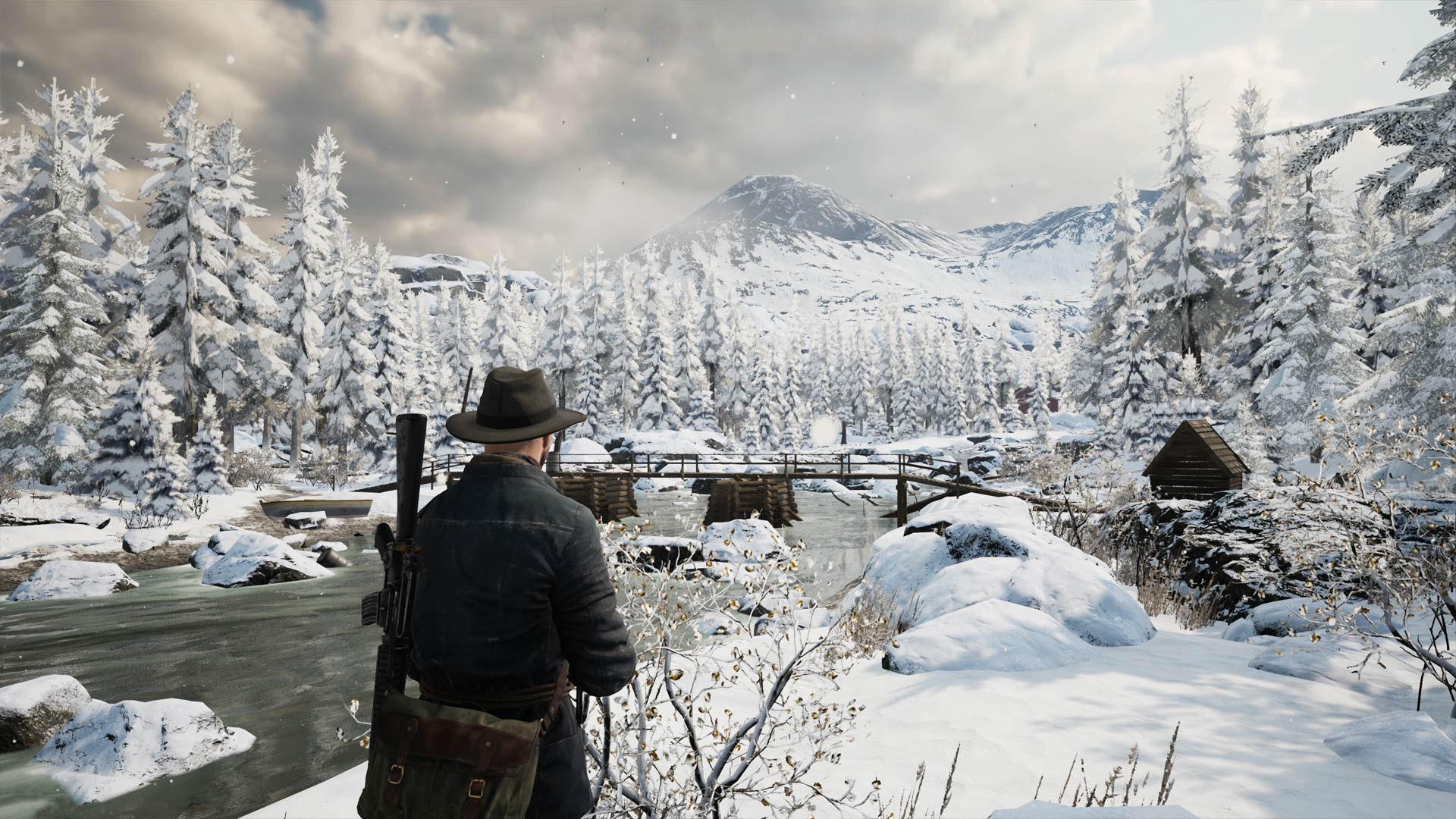 Winter Explorer Vigor - HD Snowy Landscape Wallpaper