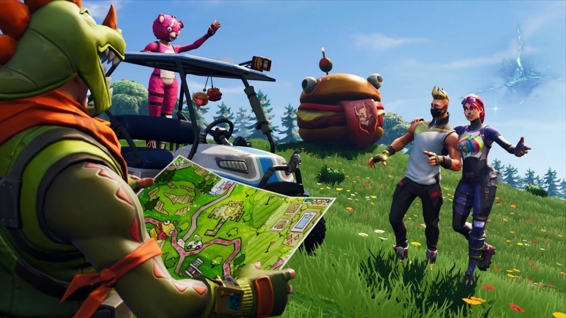 Fortnite Battle Royale Adventure - HD Wallpaper