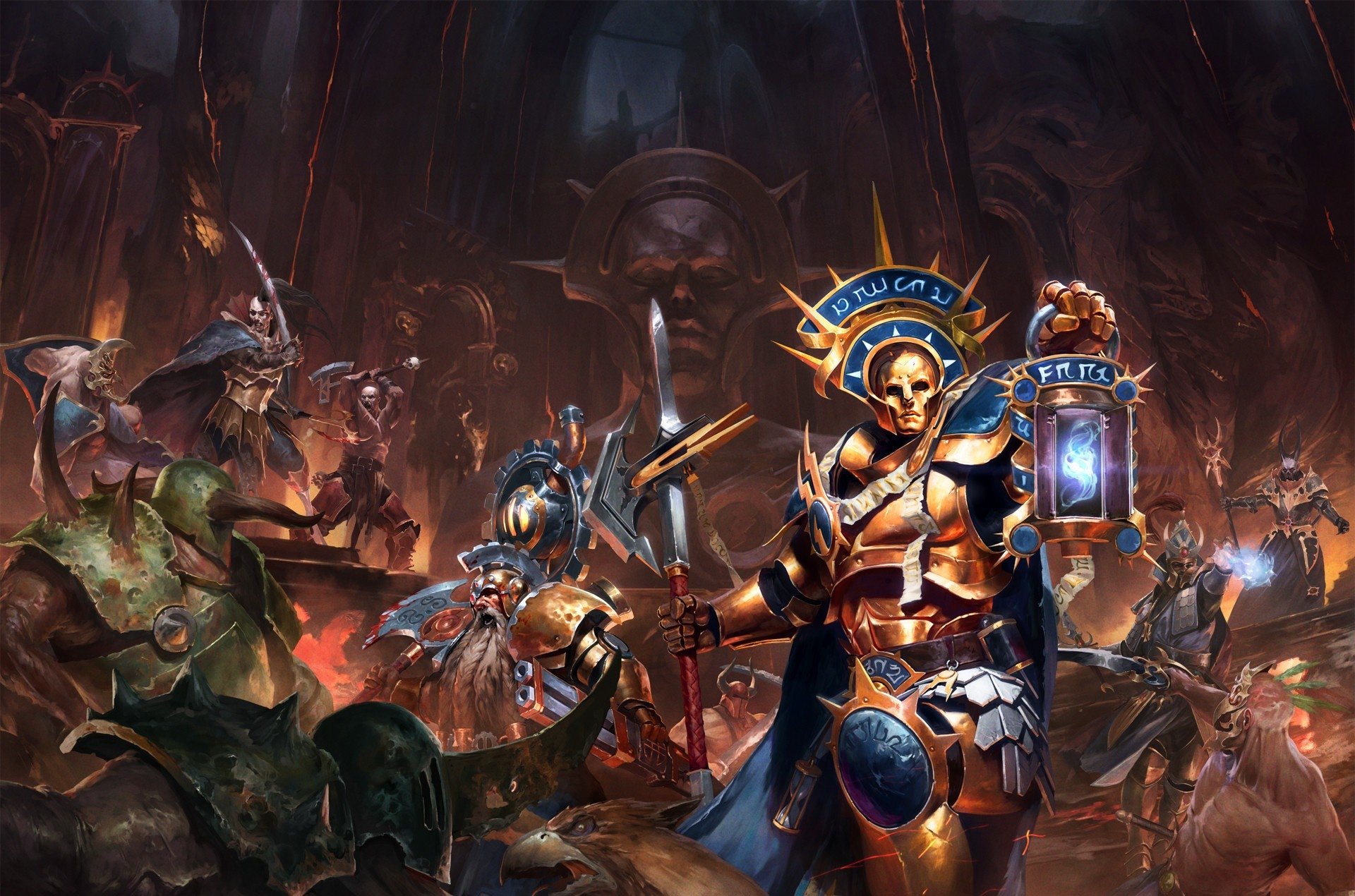 Stormcast Eternals HD Wallpaper | Warhammer 40K Video Game Glory