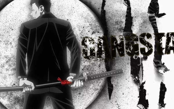Gangsta Anime Collage HD Wallpaper