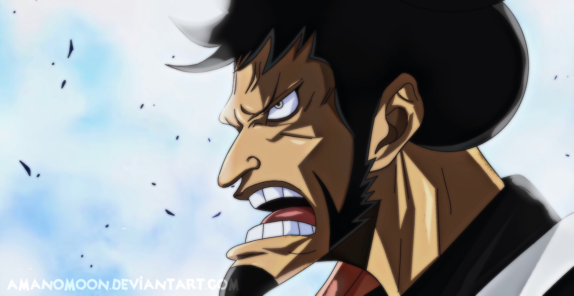 Download Kin'emon (One Piece) Anime One Piece HD Wallpaper by Amanomoon