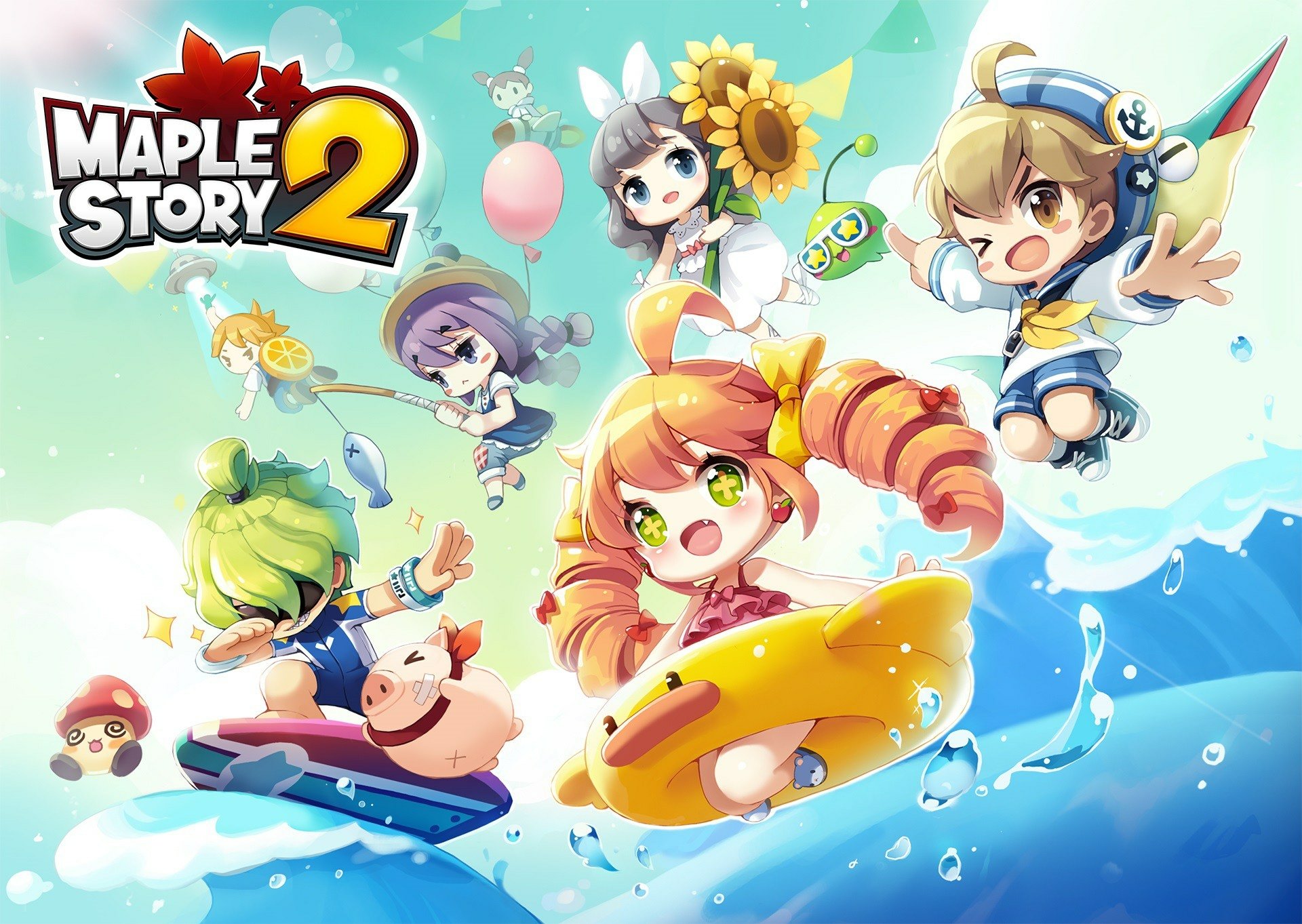 MapleStory 2 Vibrant HD Game Wallpaper
