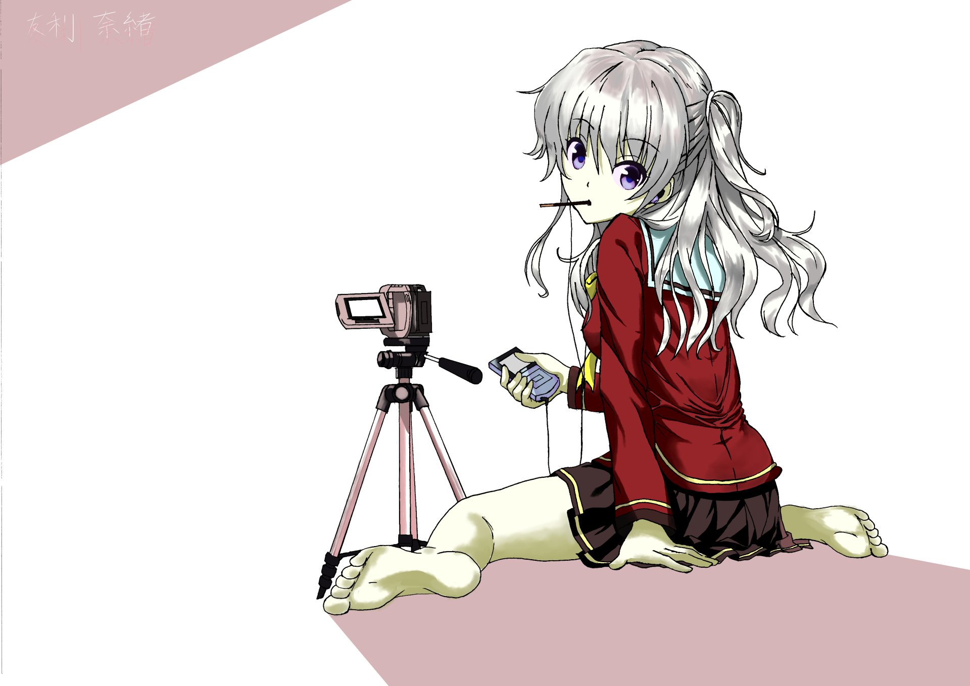 Nao Tomori in Charlotte – Stunning 4K Ultra HD Anime Wallpaper by ことり ...