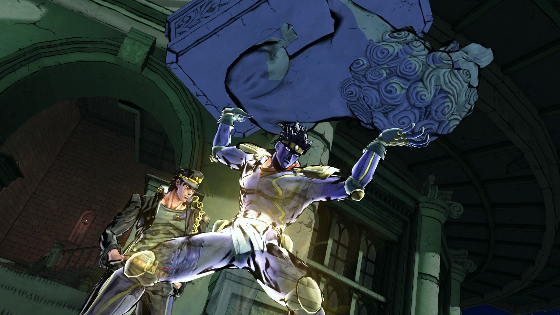 JoJo's Bizarre Adventure HD Anime Wallpaper: Stand Power in Action