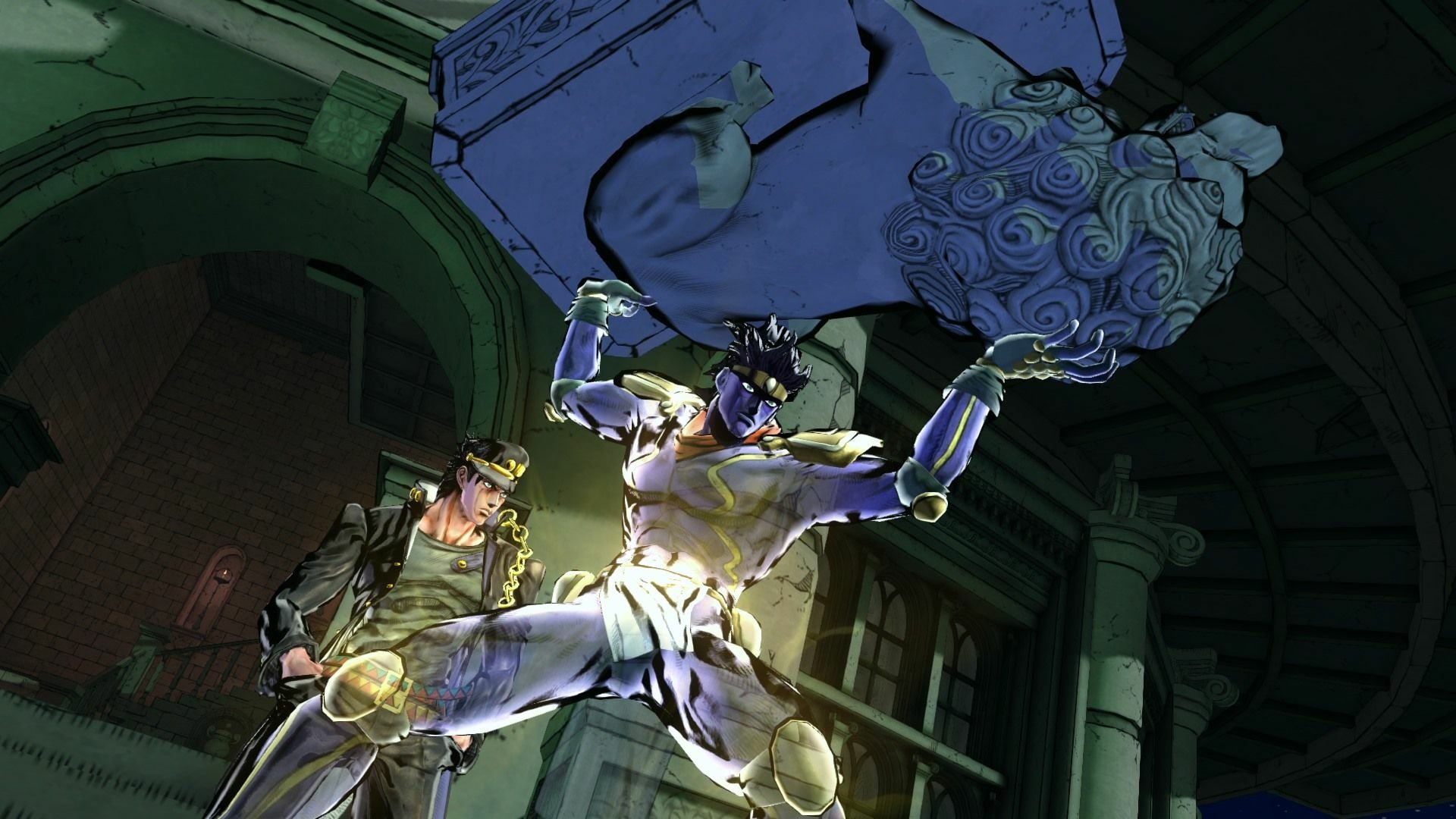 JoJo's Bizarre Adventure HD Anime Wallpaper: Stand Power in Action