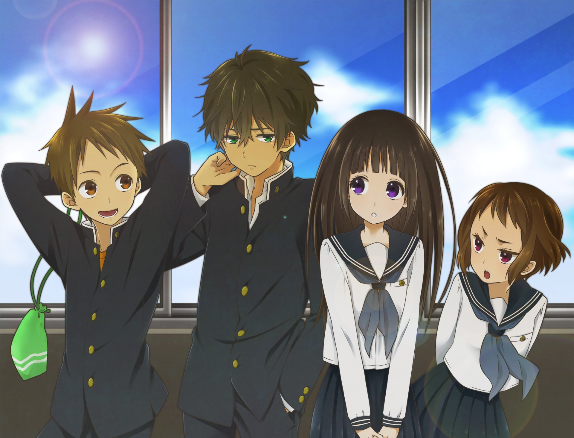 Download Hōtarō Oreki Mayaka Ibara Satoshi Fukube Eru Chitanda Anime ...