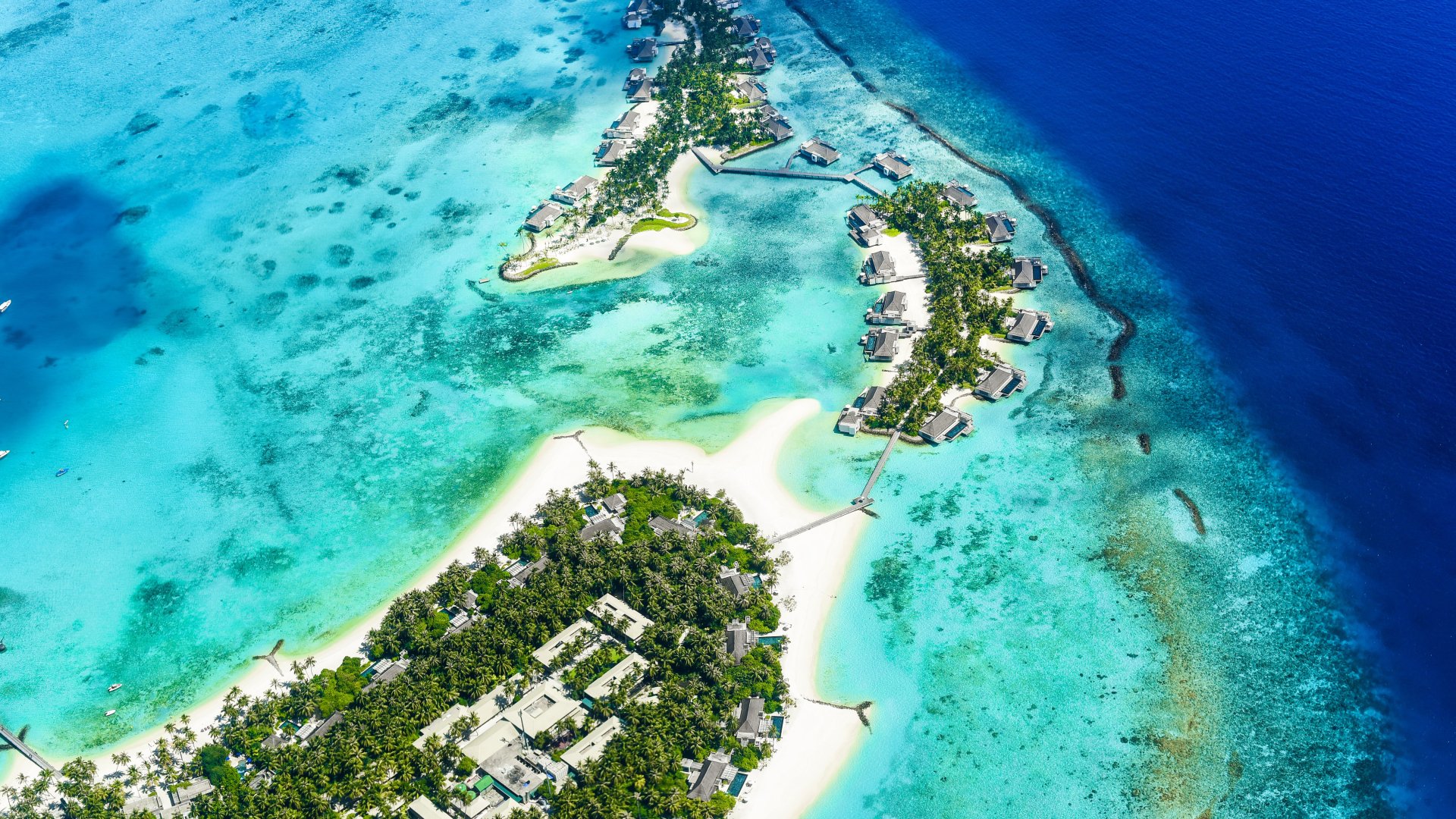 Tropical Island Paradise: Stunning Aerial 4K Ultra HD Wallpaper ...