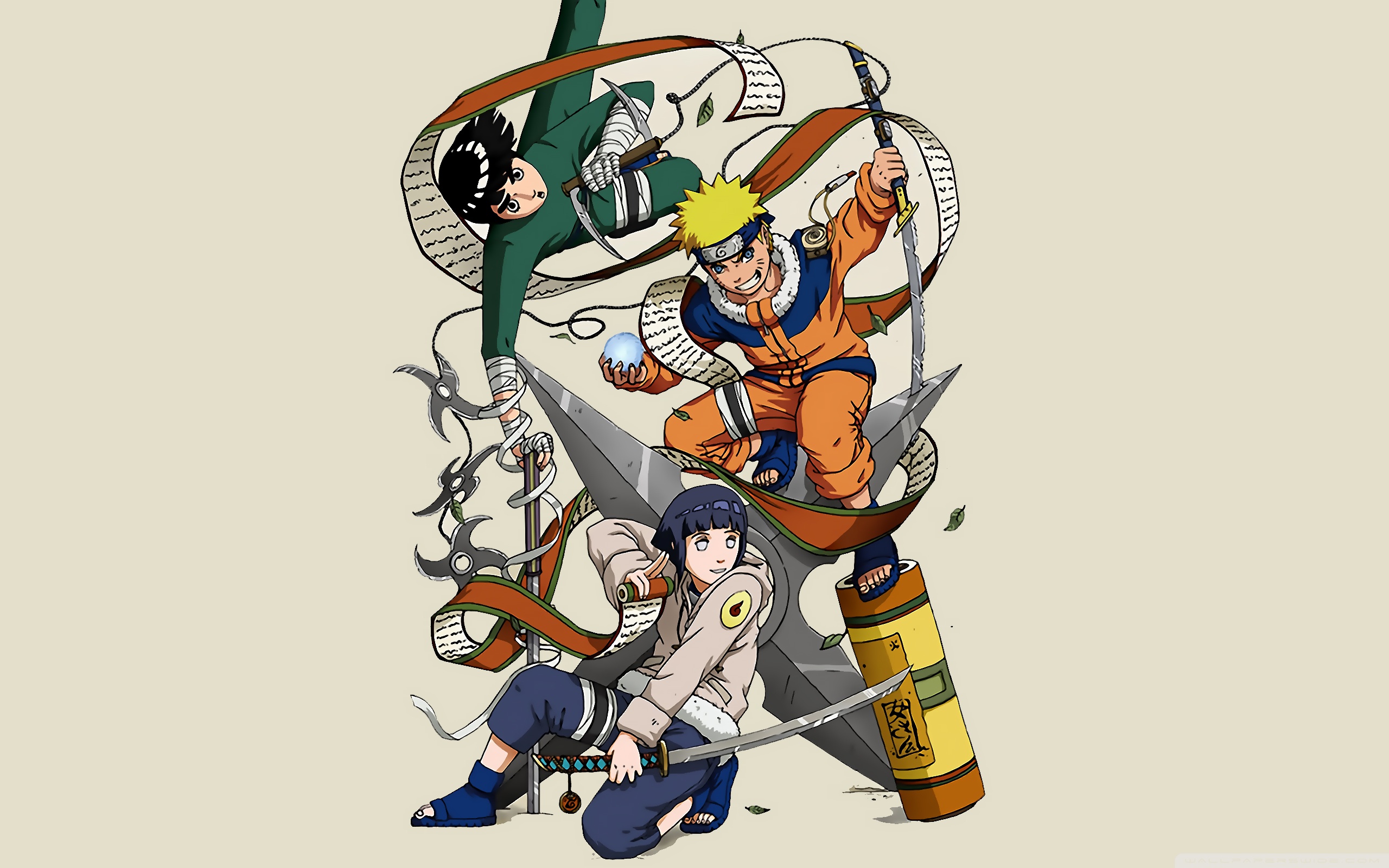 Download Rock Lee Hinata Hyuga Naruto Uzumaki Anime Naruto Naruto ...