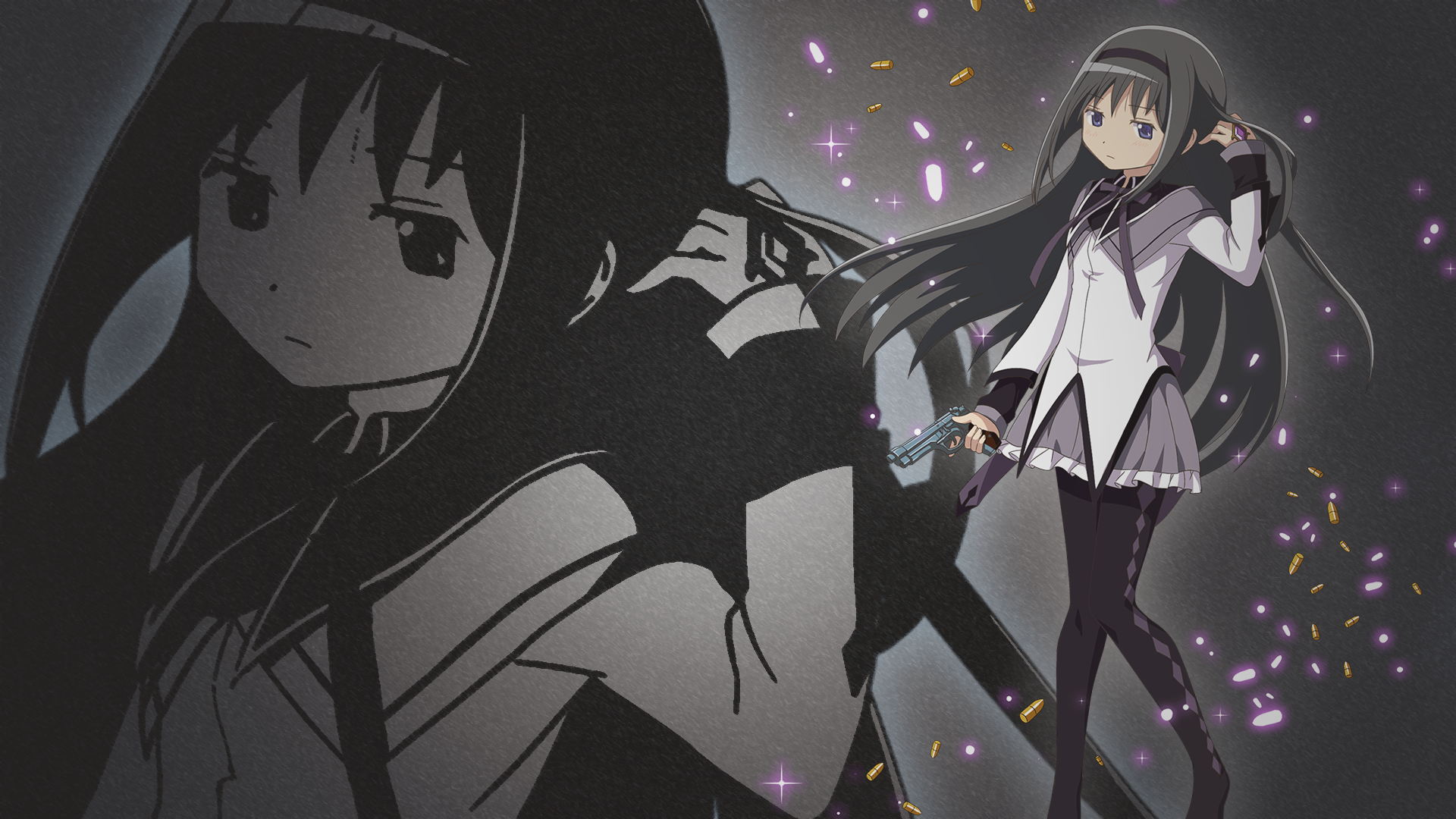 Download Homura Akemi Anime Puella Magi Madoka Magica HD Wallpaper by ...