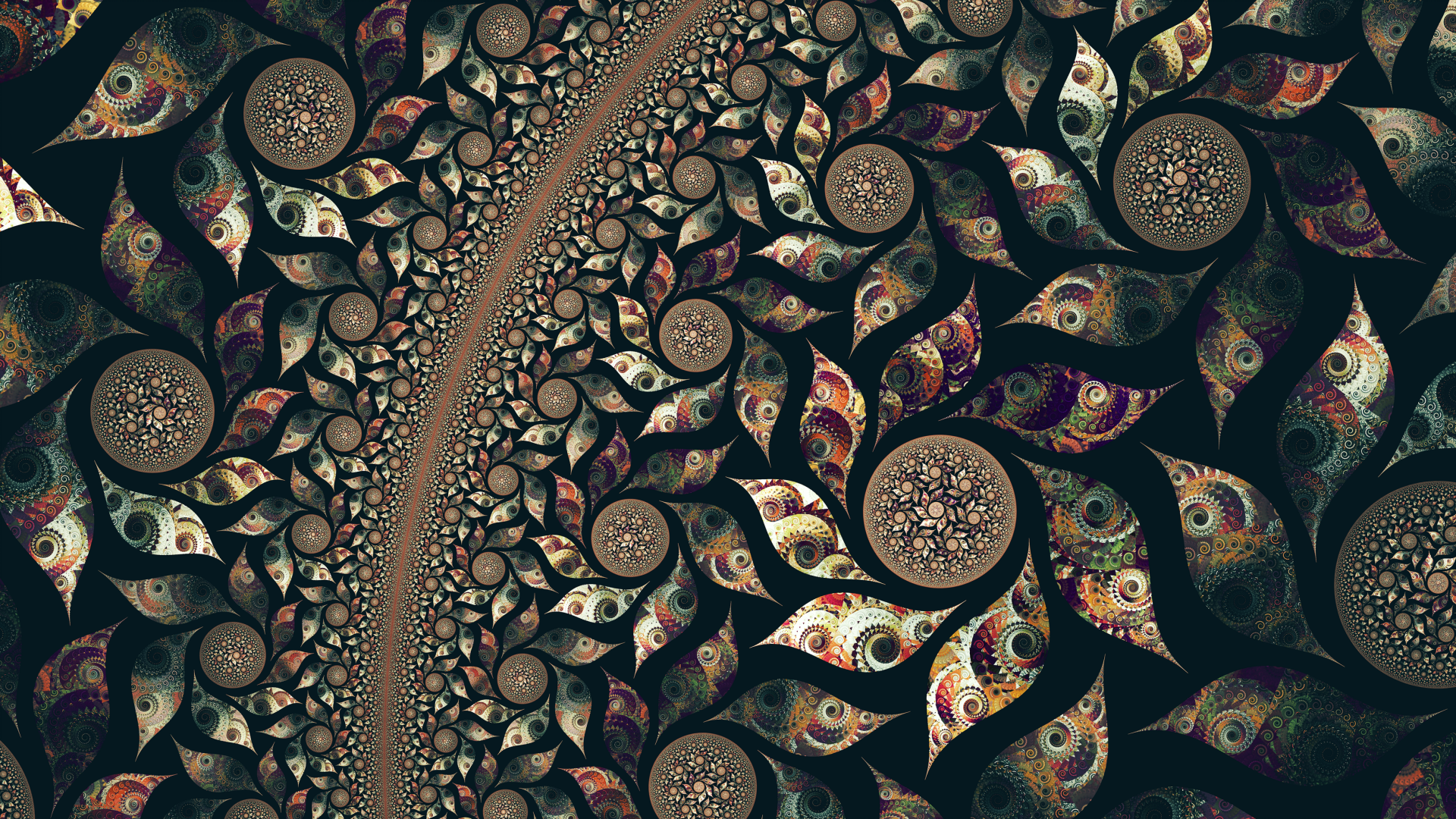 Download Pattern Abstract Fractal HD Wallpaper by Senzune