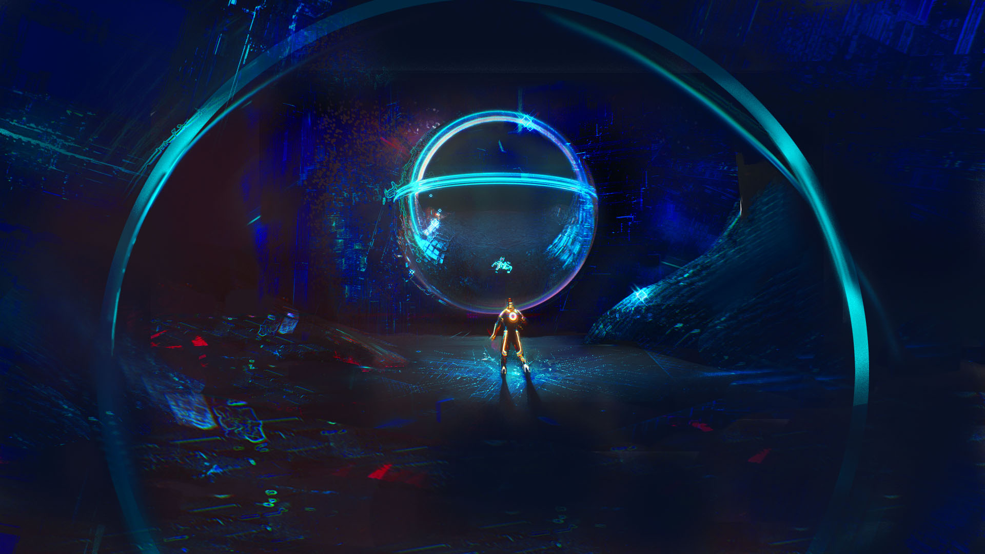 TRON RUN/r HD Wallpaper