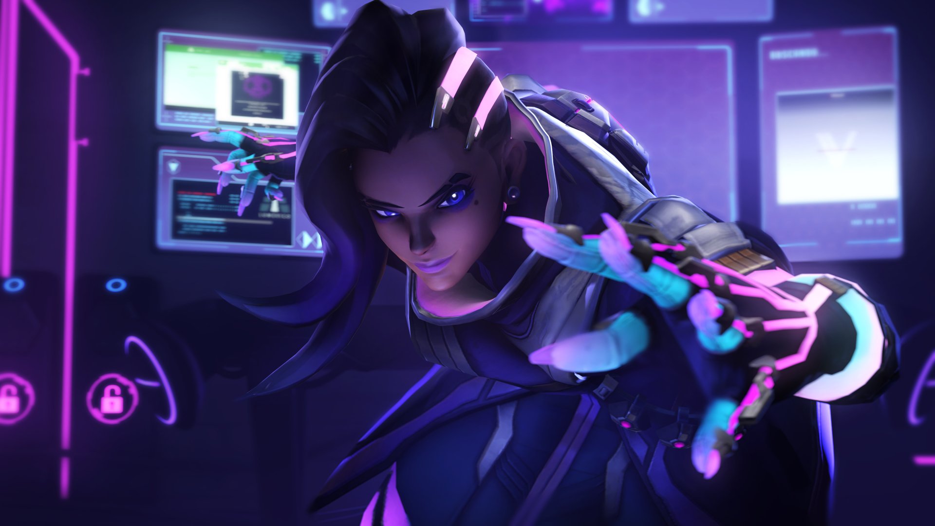 Download Sombra (Overwatch) Video Game Overwatch 4k Ultra HD Wallpaper ...