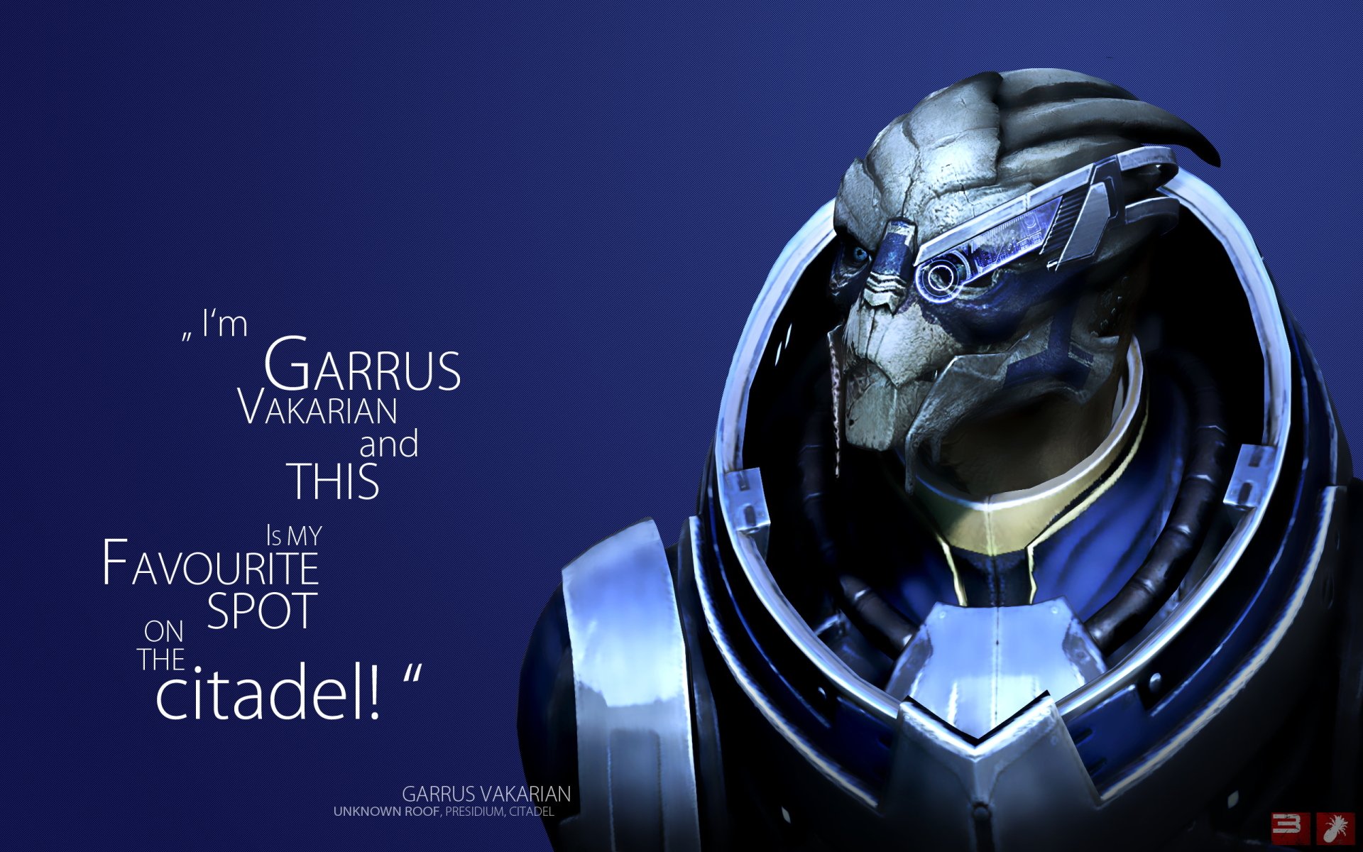 Download Garrus Vakarian Video Game Mass Effect 3 HD Wallpaper by ...