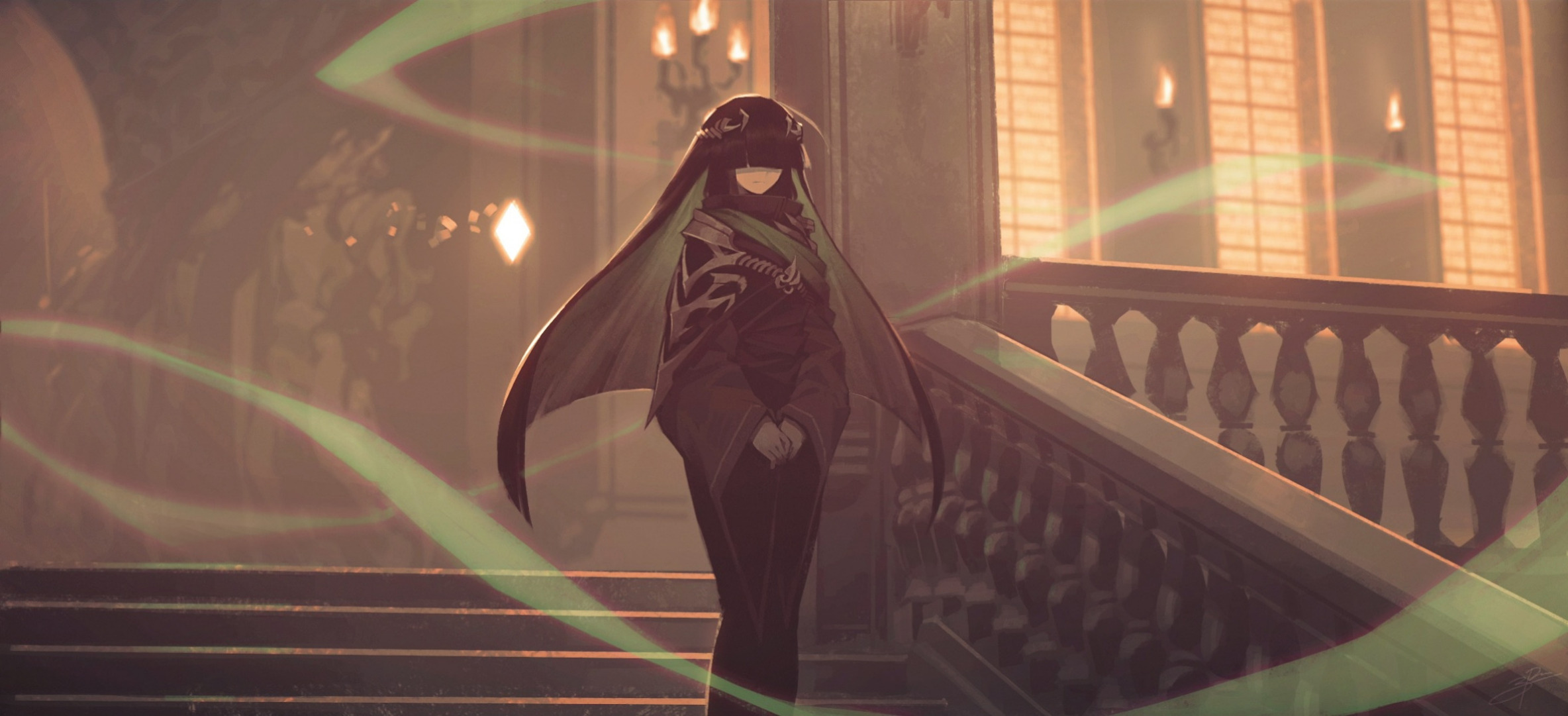 Download Anime Original HD Wallpaper by Zhao-P