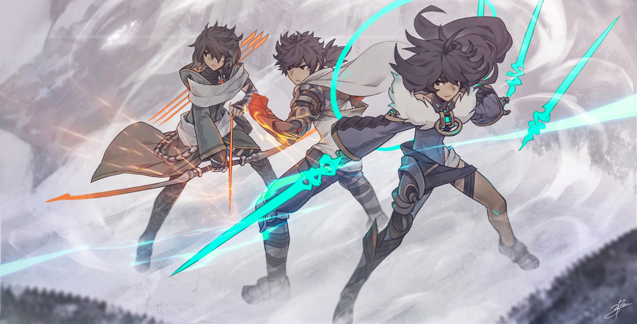 Download Anime Original HD Wallpaper by Zhao-P