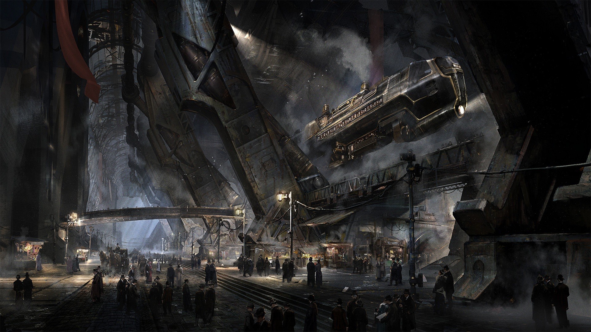 Sci Fi Steampunk HD Wallpaper by GG-arts