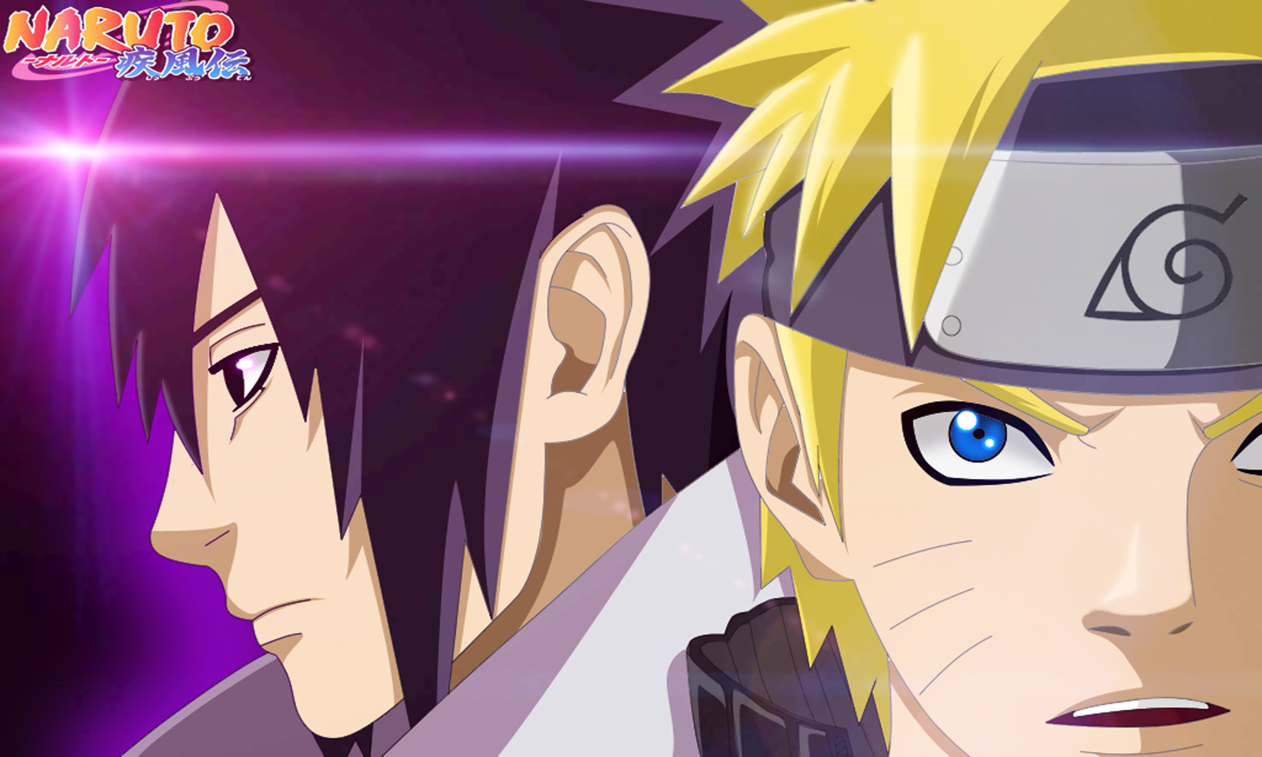 Download Sasuke Uchiha Naruto Uzumaki Anime Naruto Naruto & Sasuke HD ...