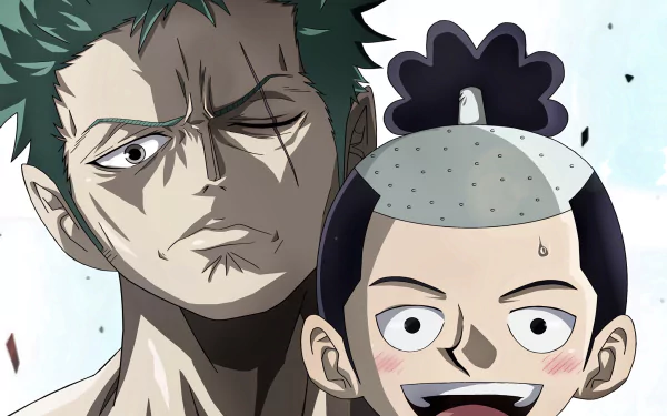 Download Kozuki Momonosuke Roronoa Zoro Anime One Piece HD Wallpaper by ...