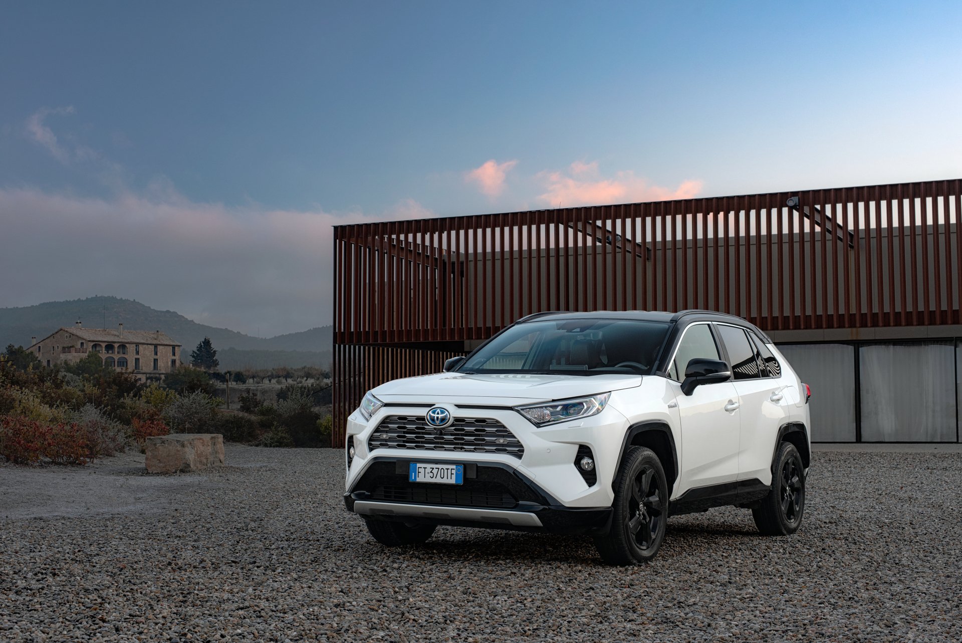 Download SUV White Car Car Toyota Vehicle Toyota RAV4 4k Ultra HD Wallpaper