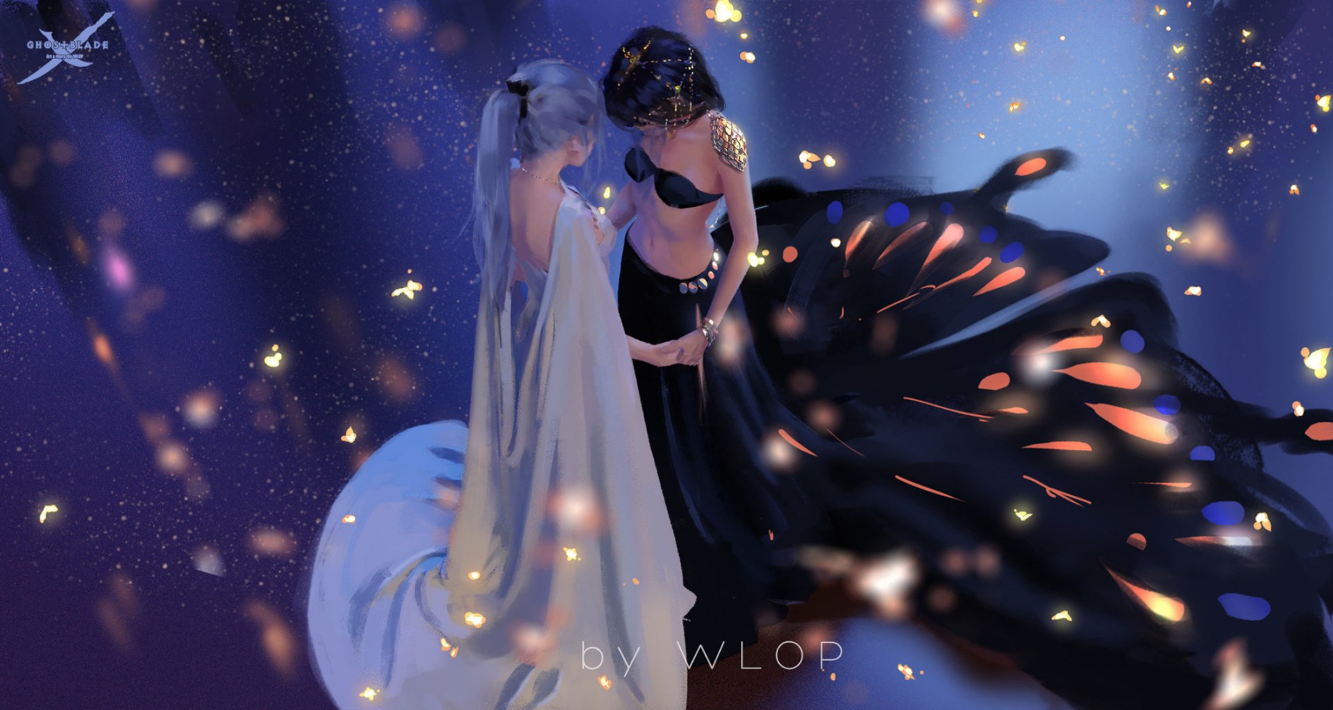 GhostBlade Comic HD Wallpaper by Wang Ling