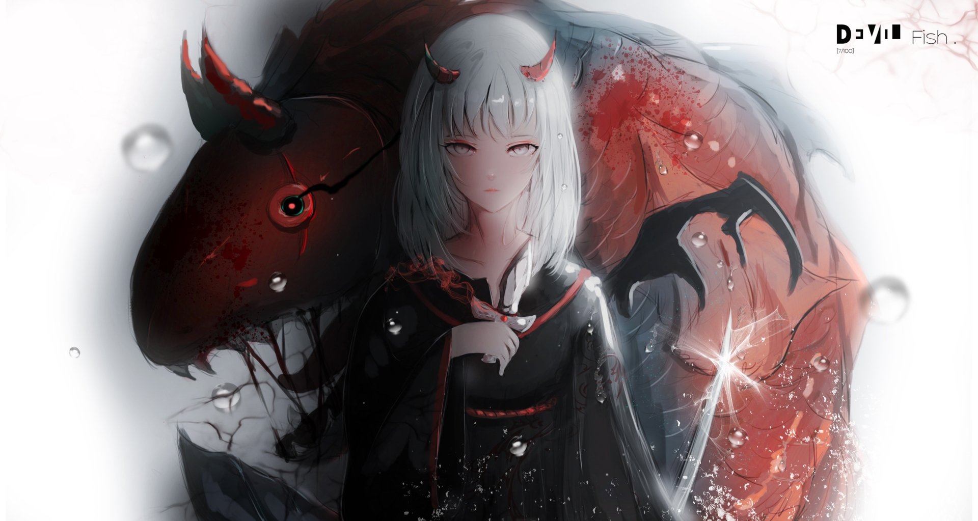 Dragon Guardian Anime HD Wallpaper by M_Z