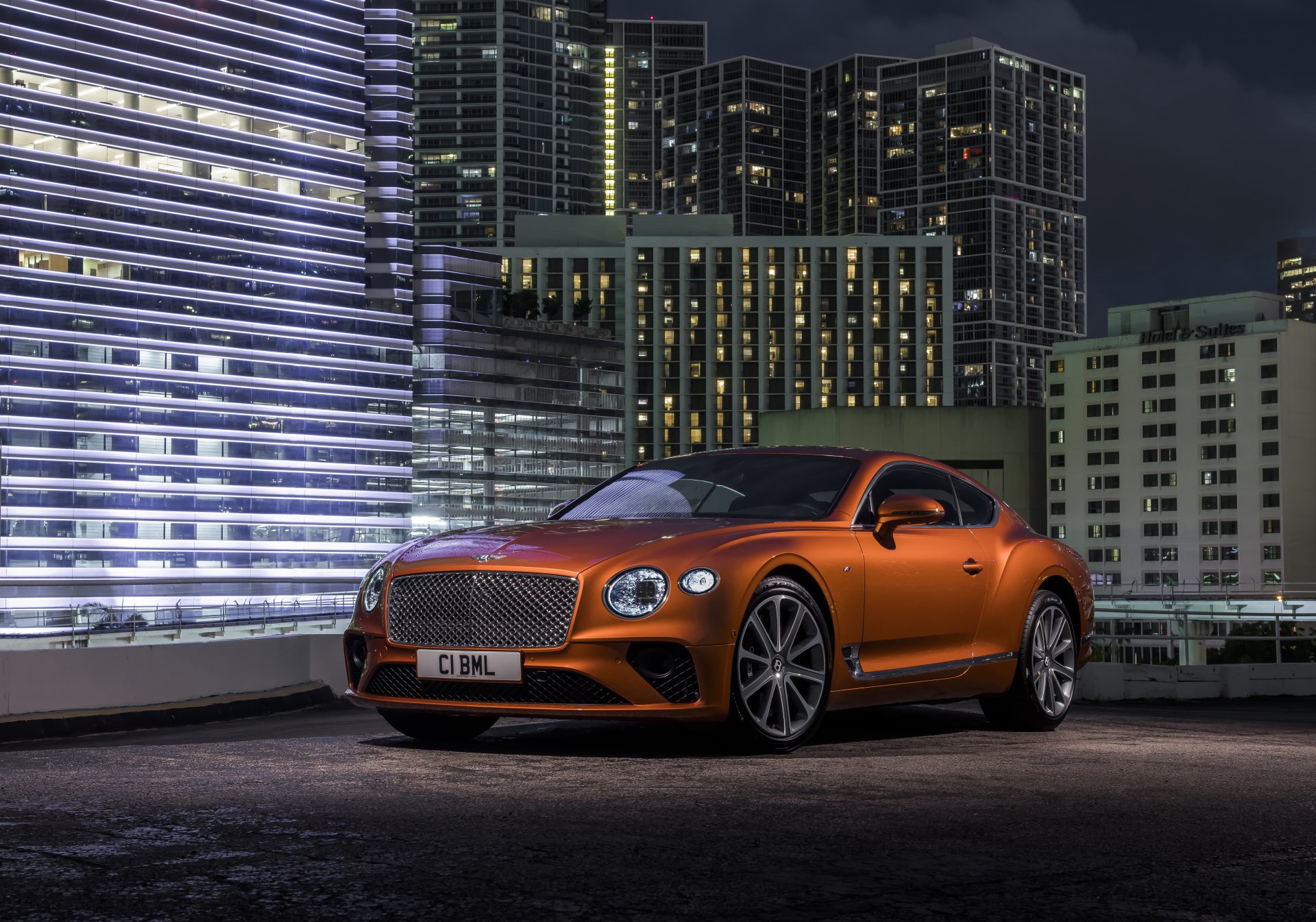 Orange Bentley Continental GT — 5K Ultra HD Wallpaper | 7497x5250 ...