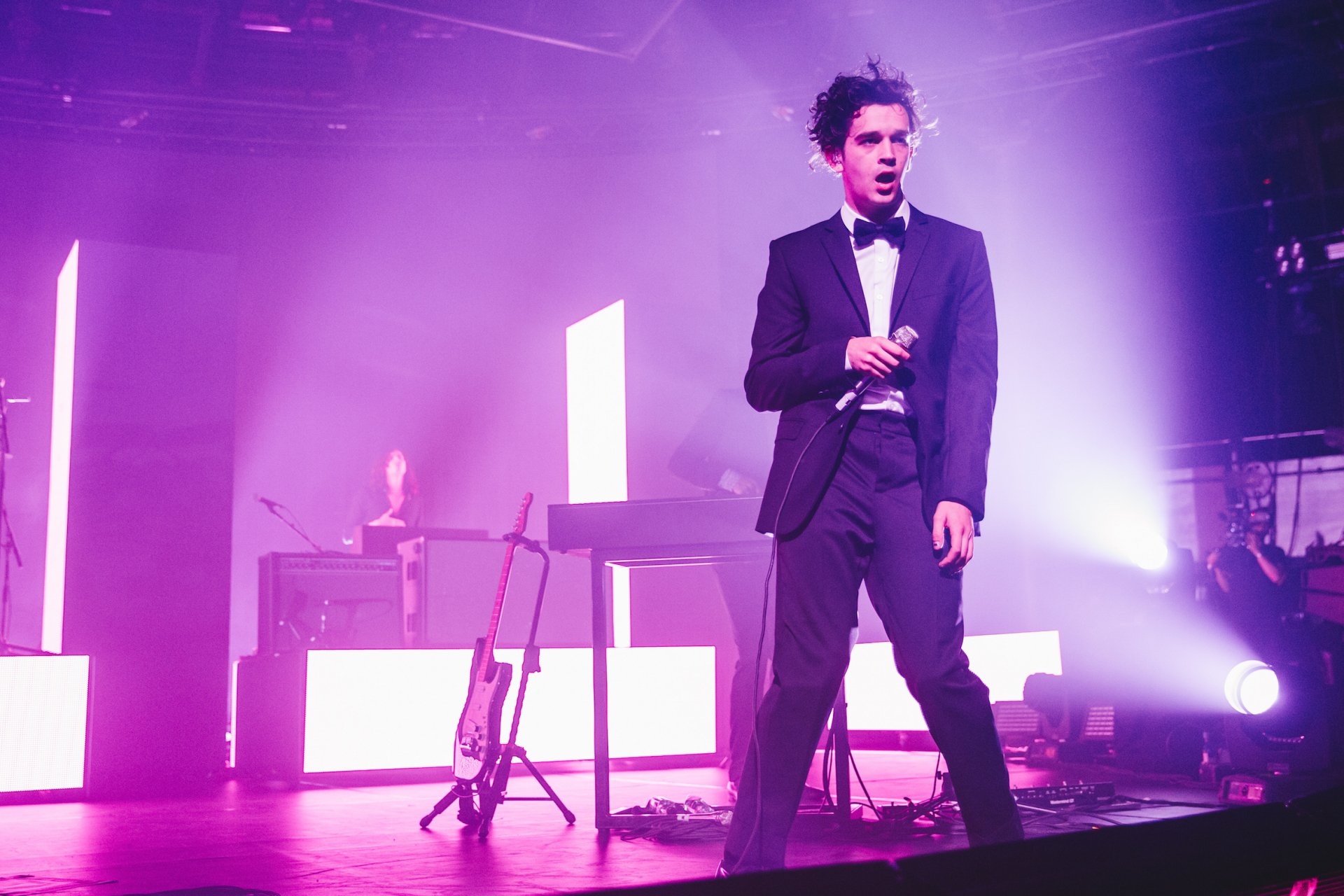 The 1975 Band Live Performance HD Wallpaper